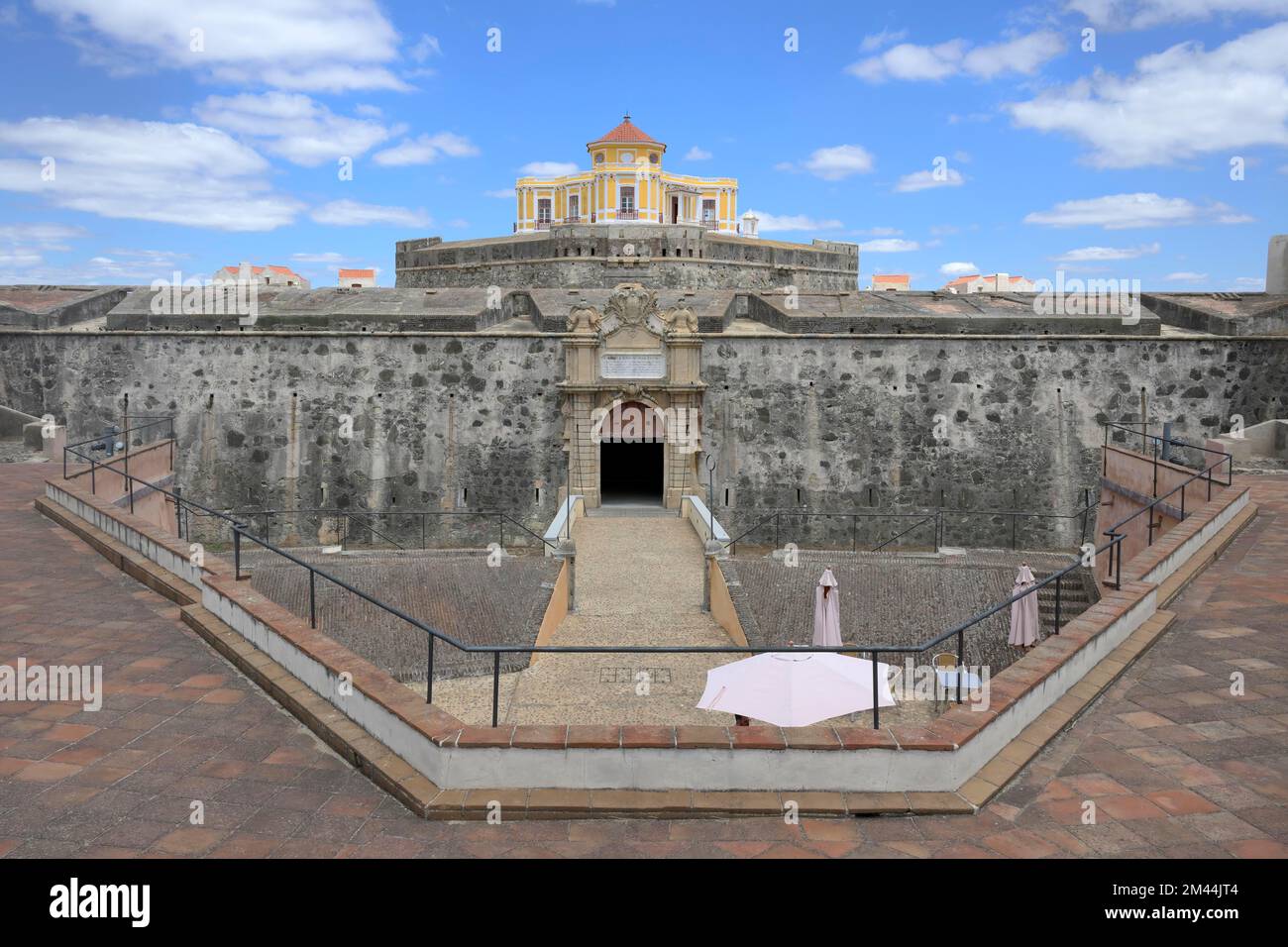 18th Century Fort Conde de Lippe or Our Lady of Grace Fort, Gate, Elvas ...