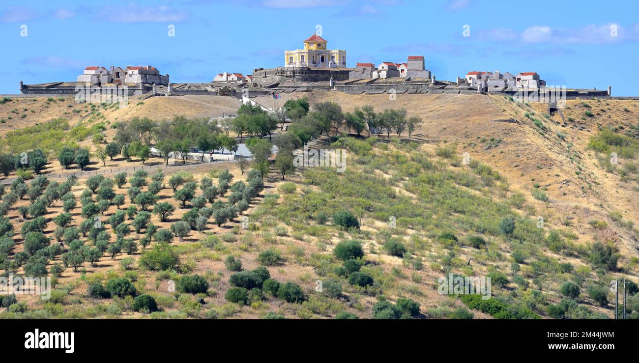 View over 18th Century Fort Conde de Lippe or Our Lady of Grace Fort ...