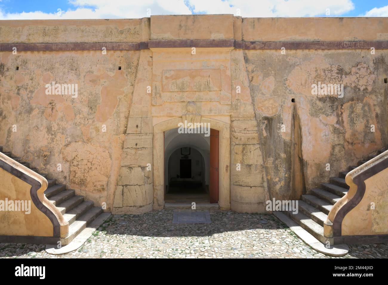 18th Century Fort Conde de Lippe or Our Lady of Grace Fort, view to the ...