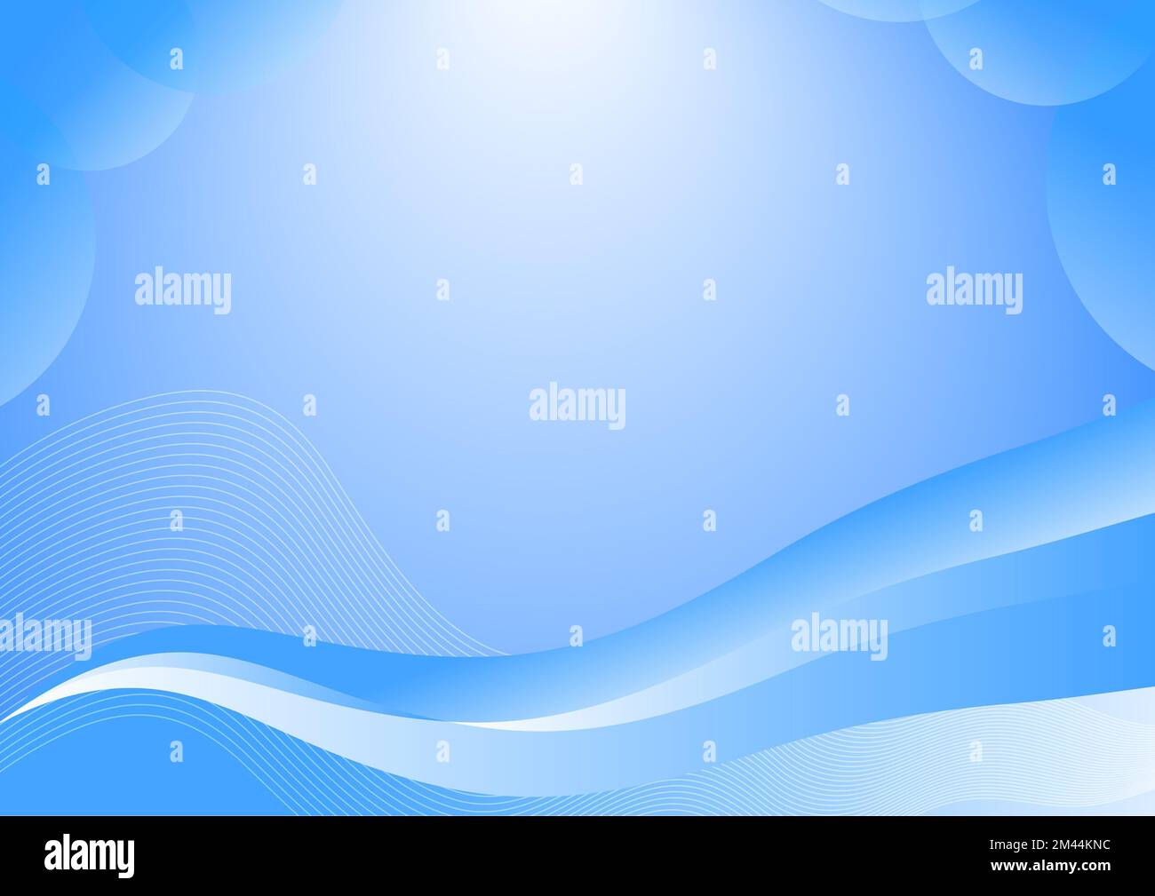 A simple illustrative blank blue wavy background, perfect for desktop ...
