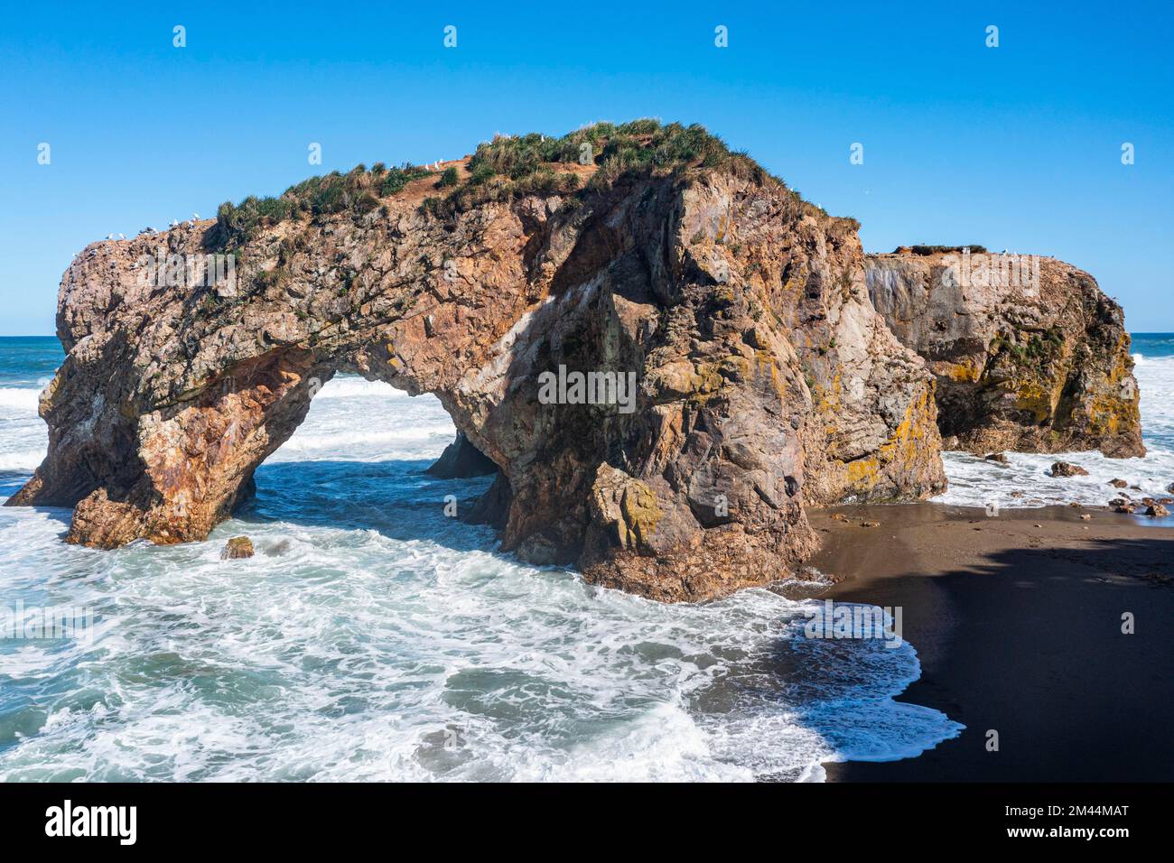 Rock arch, Cape giant, Sakhalin, Russia Stock Photo - Alamy