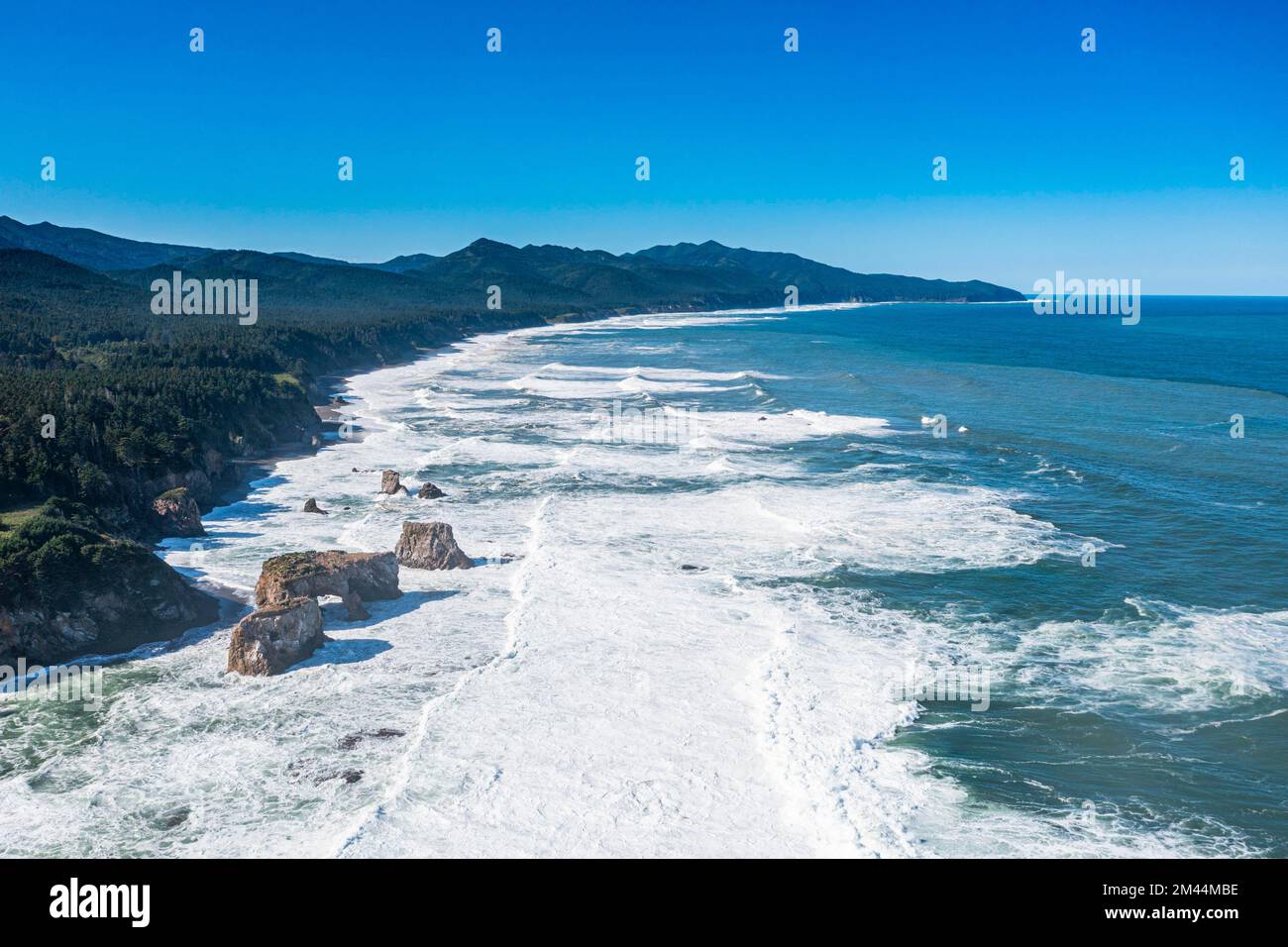 Aerial of the coastline of Cape giant, Sakhalin, Russia Stock Photo - Alamy