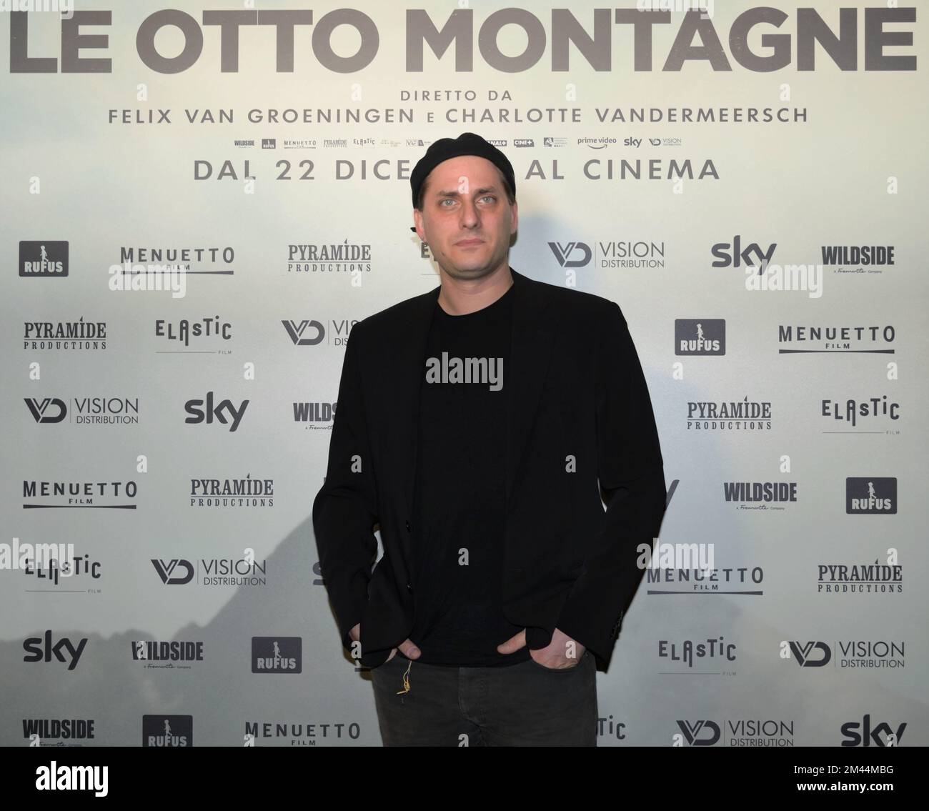 Milan, Italy. 18th Dec, 2022. Milan, Italy THE EIGHT MOUNTAINS film by ...