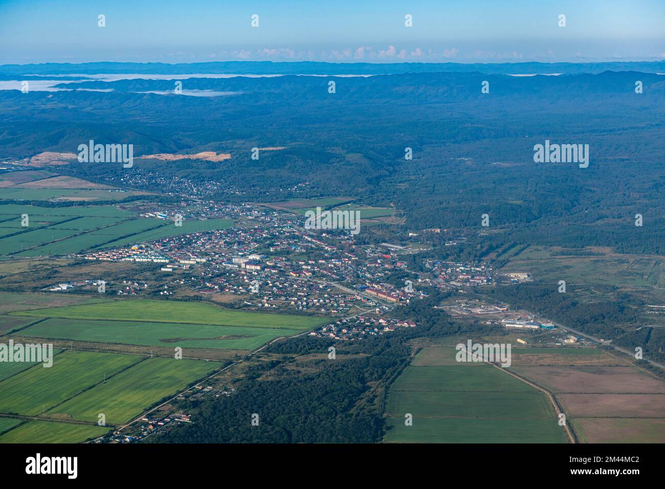 Aerial of Sakhalin, Russia Stock Photo - Alamy