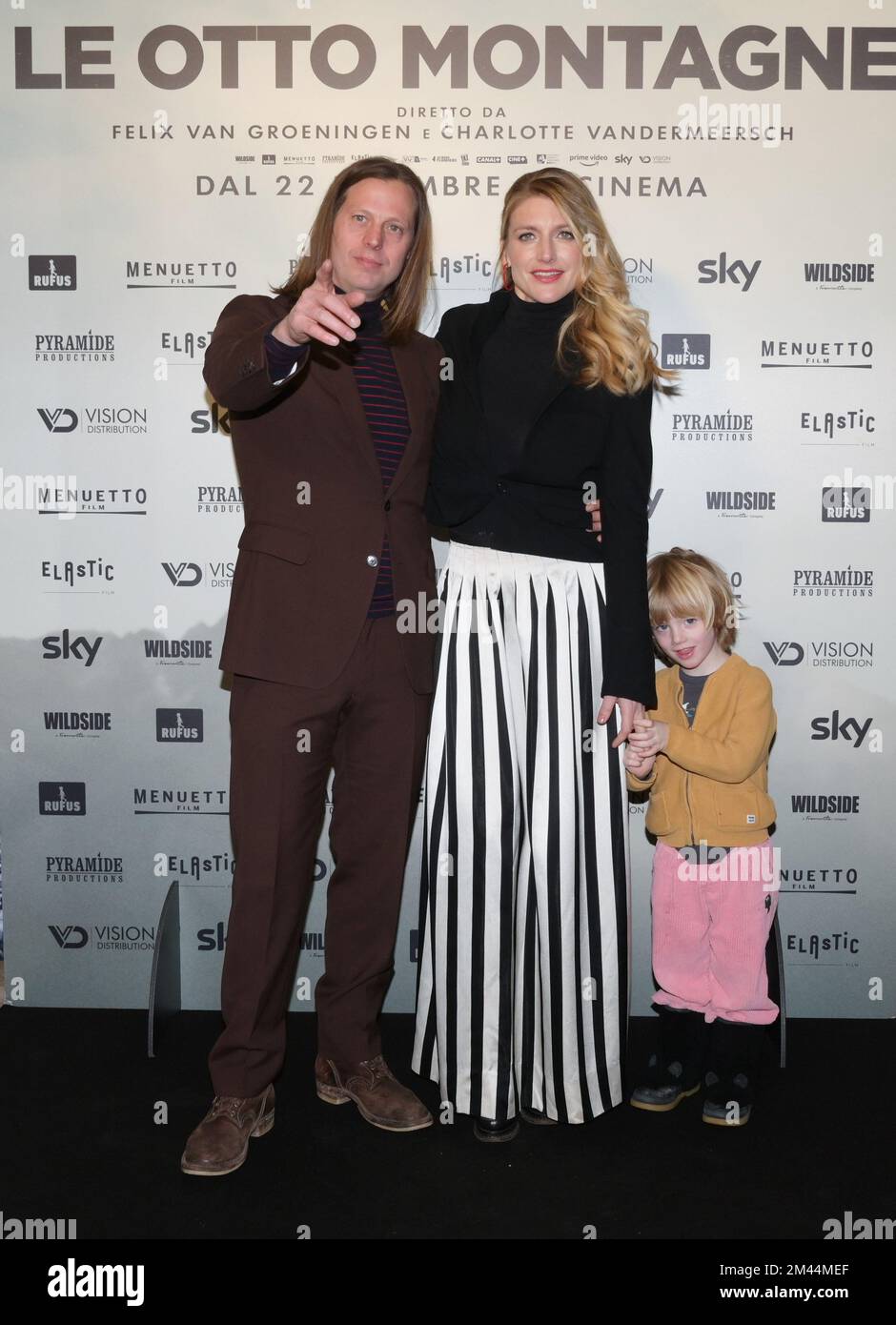 Milan, Italy. 18th Dec, 2022. Milan, Italy THE EIGHT MOUNTAINS film by ...