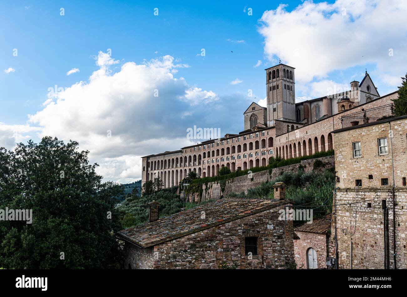 Basilica of Saint Francis of Assisi, Unesco world heritage site Assisi ...