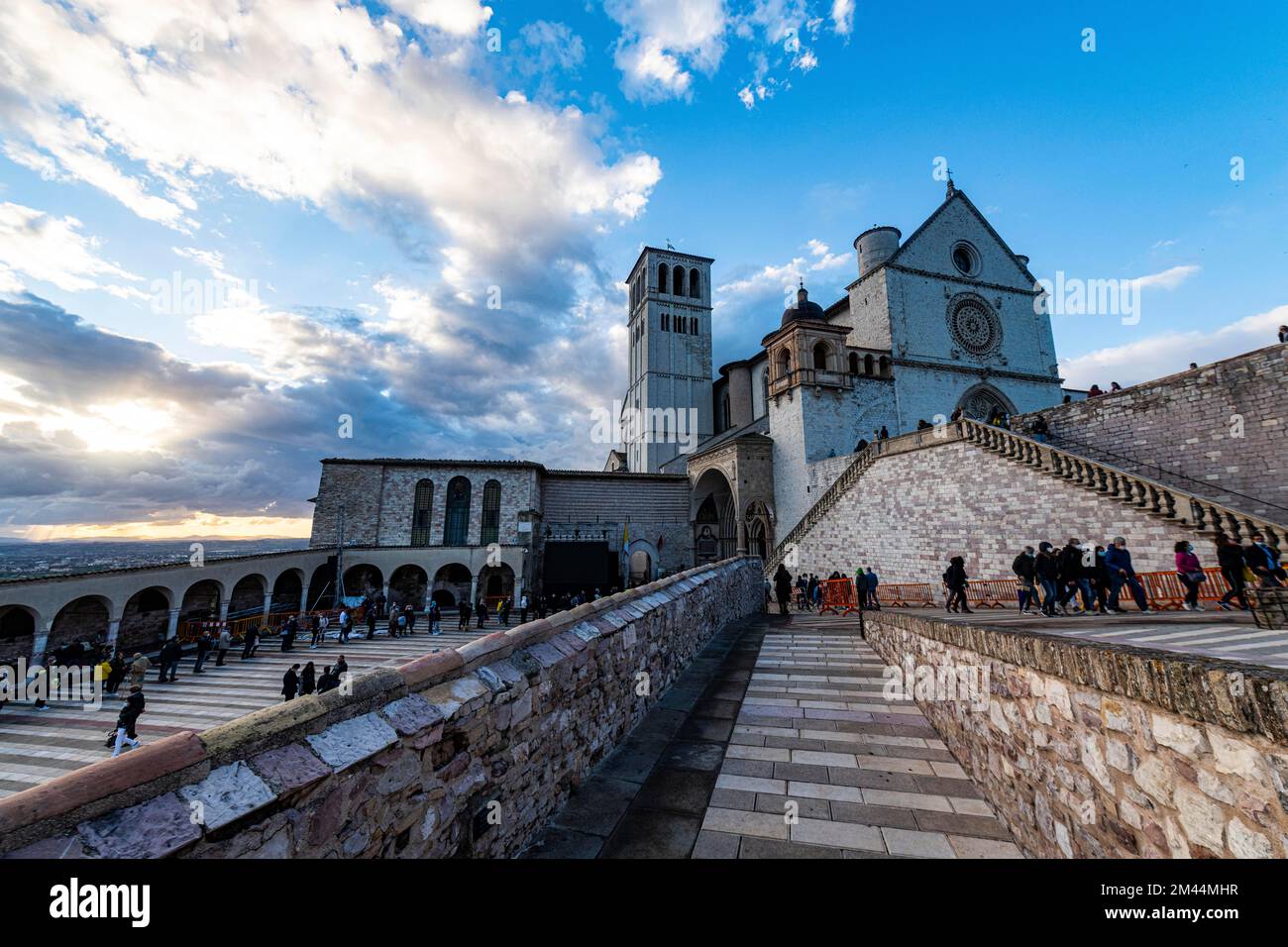 Basilica of Saint Francis of Assisi, Unesco world heritage site Assisi ...