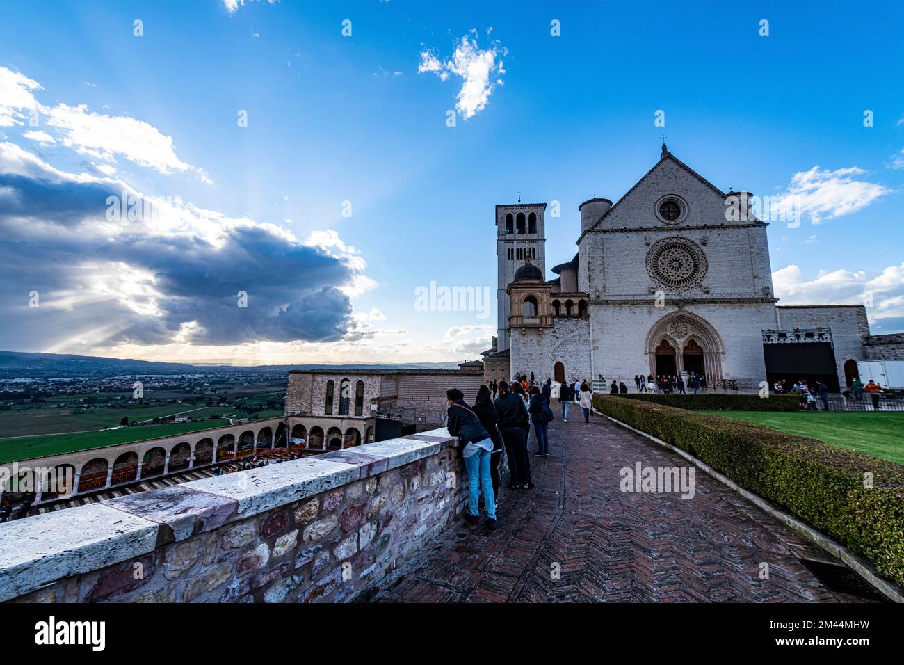 Basilica of Saint Francis of Assisi, Unesco world heritage site Assisi ...