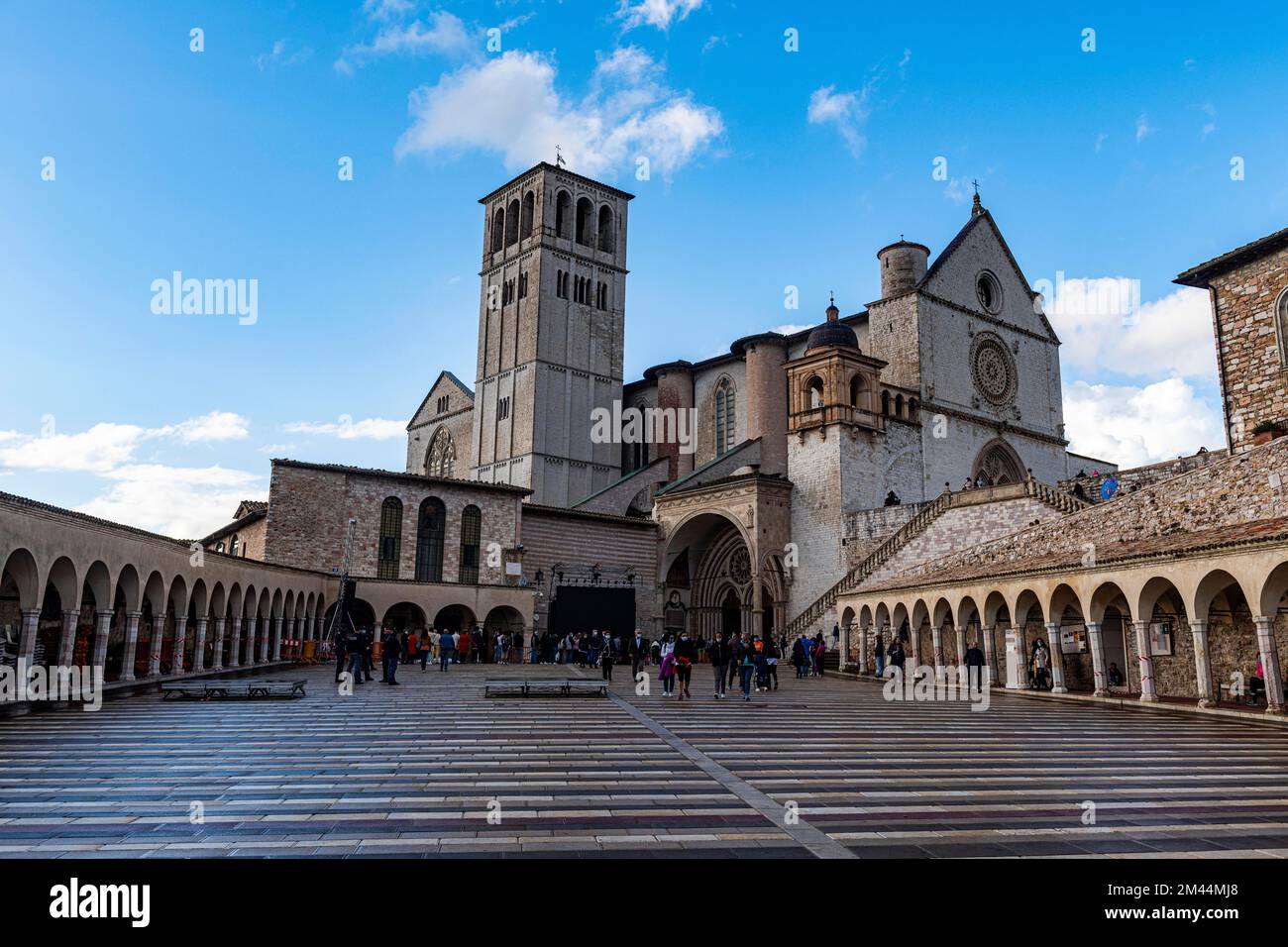 Basilica of Saint Francis of Assisi, Unesco world heritage site Assisi ...