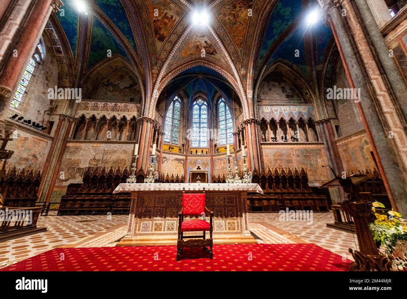 Basilica of Saint Francis of Assisi, Unesco world heritage site Assisi ...