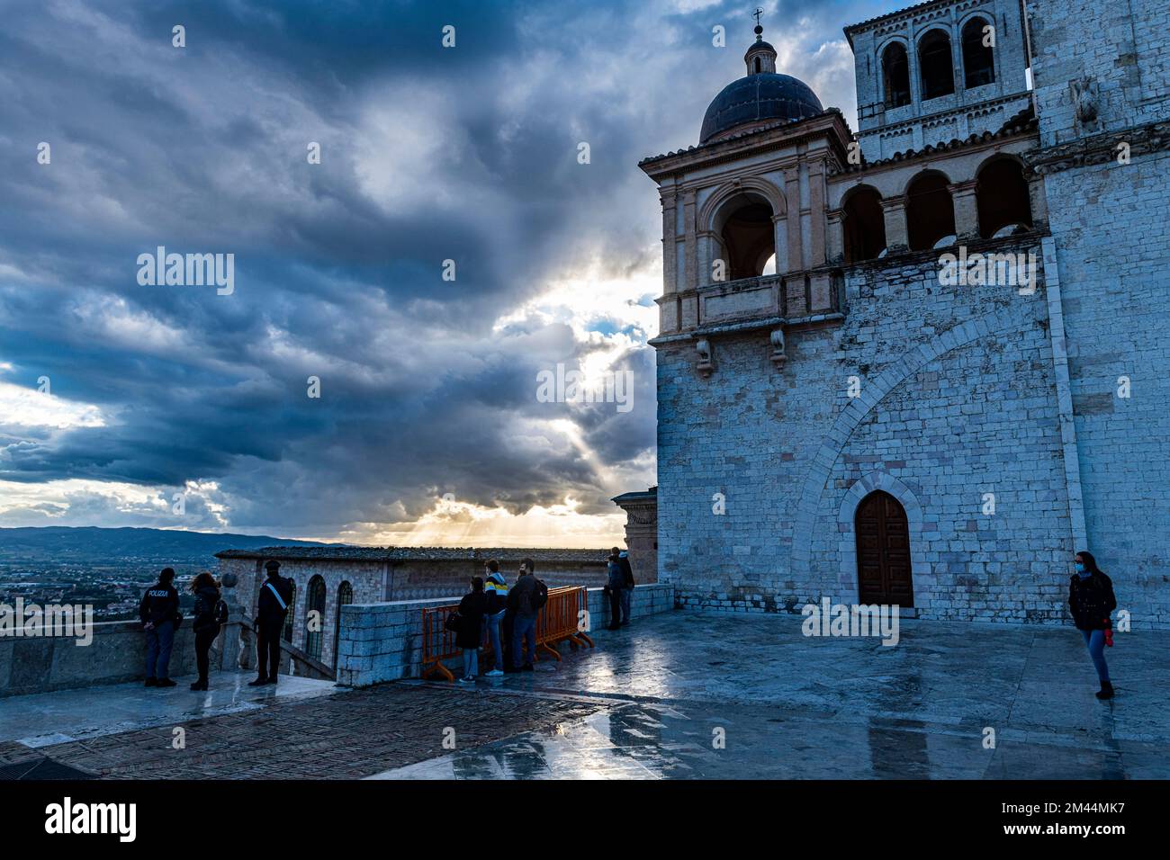 Basilica of Saint Francis of Assisi, Unesco world heritage site Assisi ...