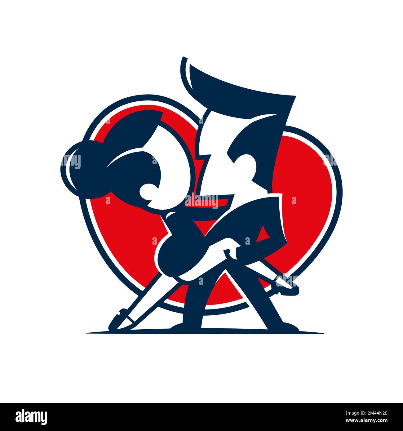 International Dance Day Vector Illustration with tango dancing couple ...