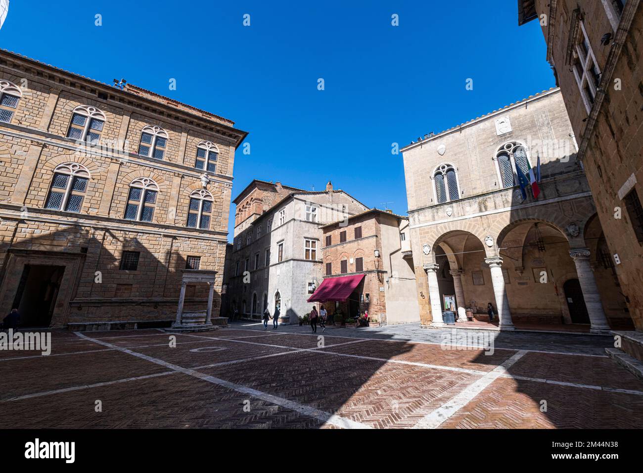 Town square of the Unesco world heritage site Historic village of ...