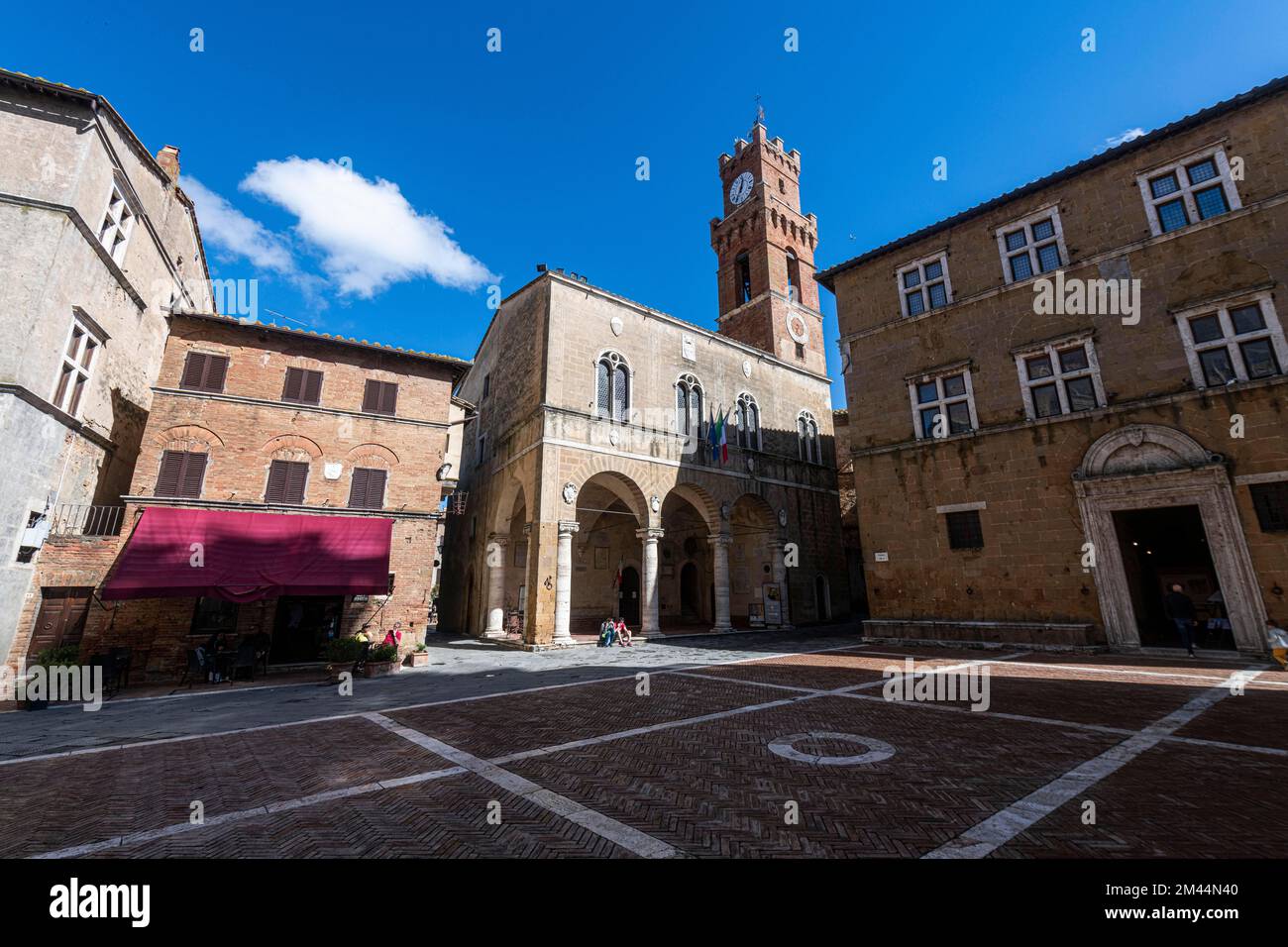 Town square of the Unesco world heritage site Historic village of ...