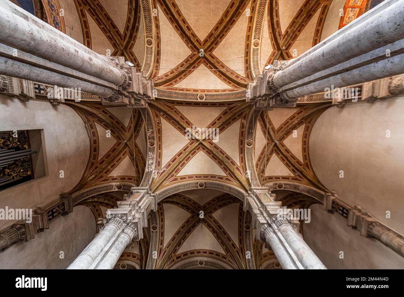 Pineza cathedral, Unesco world heritage site Historic village of Pienza Italy Stock Photo - Alamy