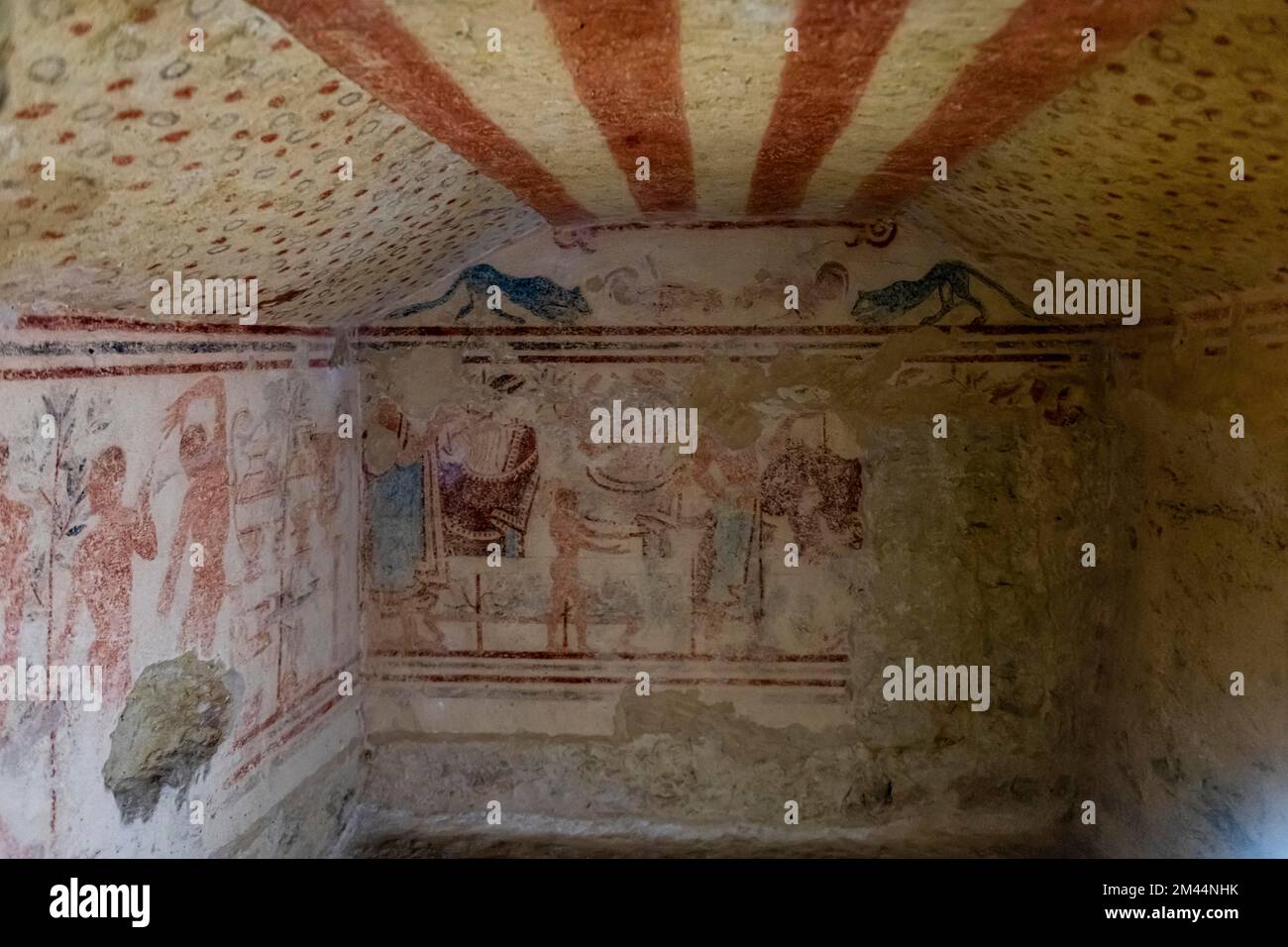 Necropolis of Tarchuna, Unesco world heritage site Tarquinia, Italy ...