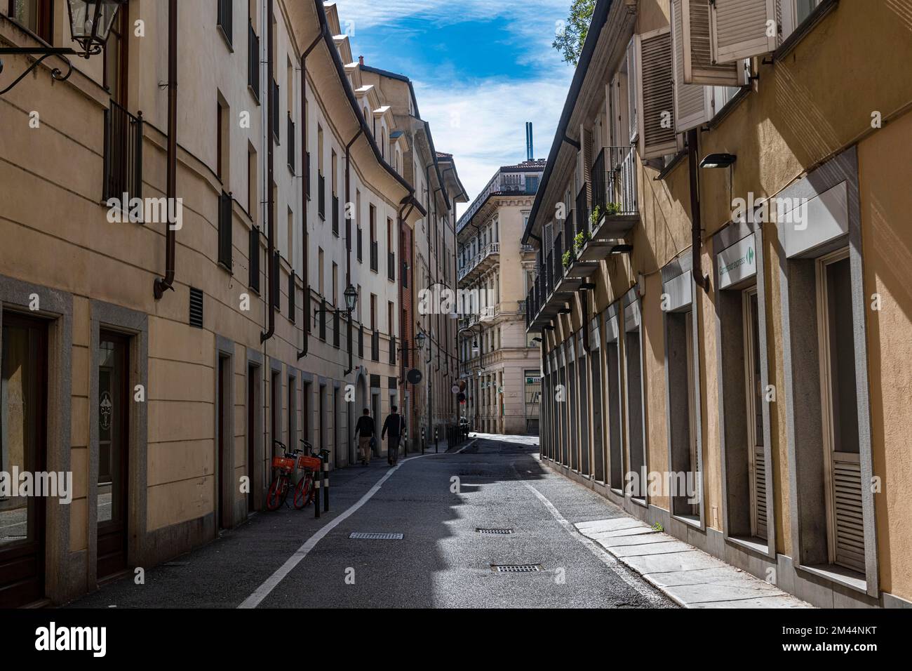Old alley Unesco world heritage site Turin, Italy Stock Photo - Alamy
