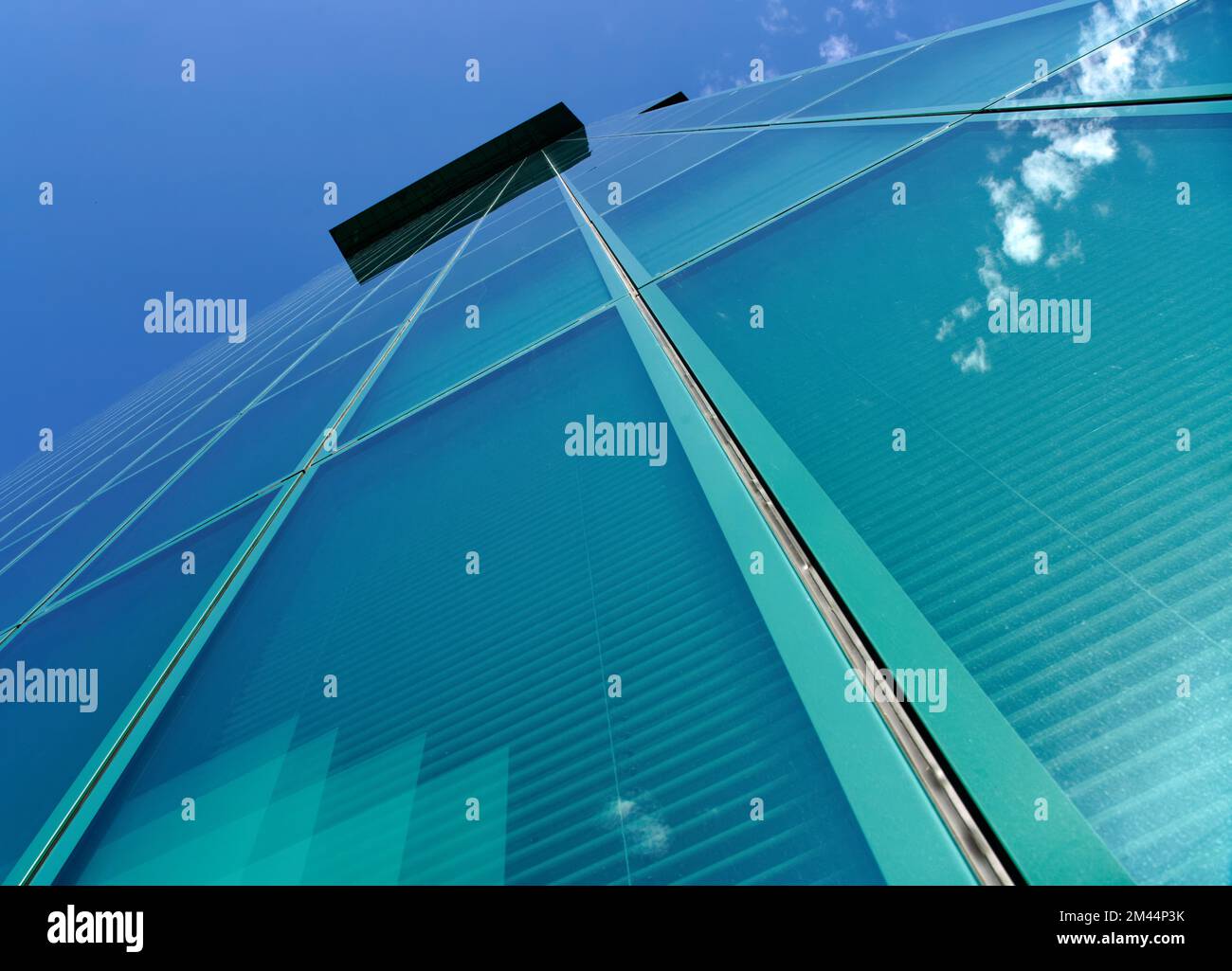 Frog's eye view Prime Tower Zurich, Switzerland Stock Photo - Alamy