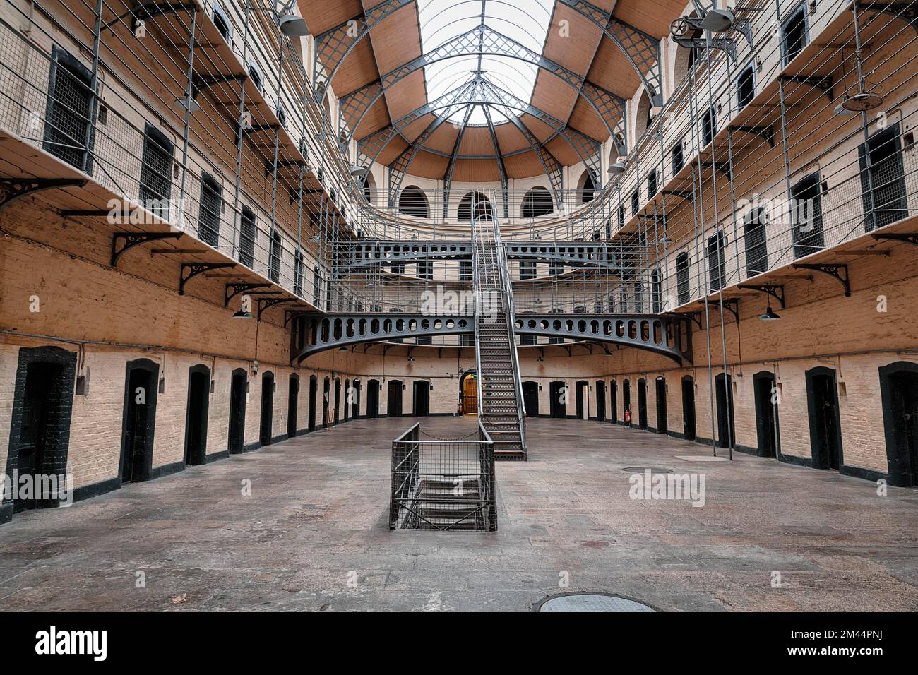 Kilmainham Gaol, former restored Victorian-era prison, museum, film set ...