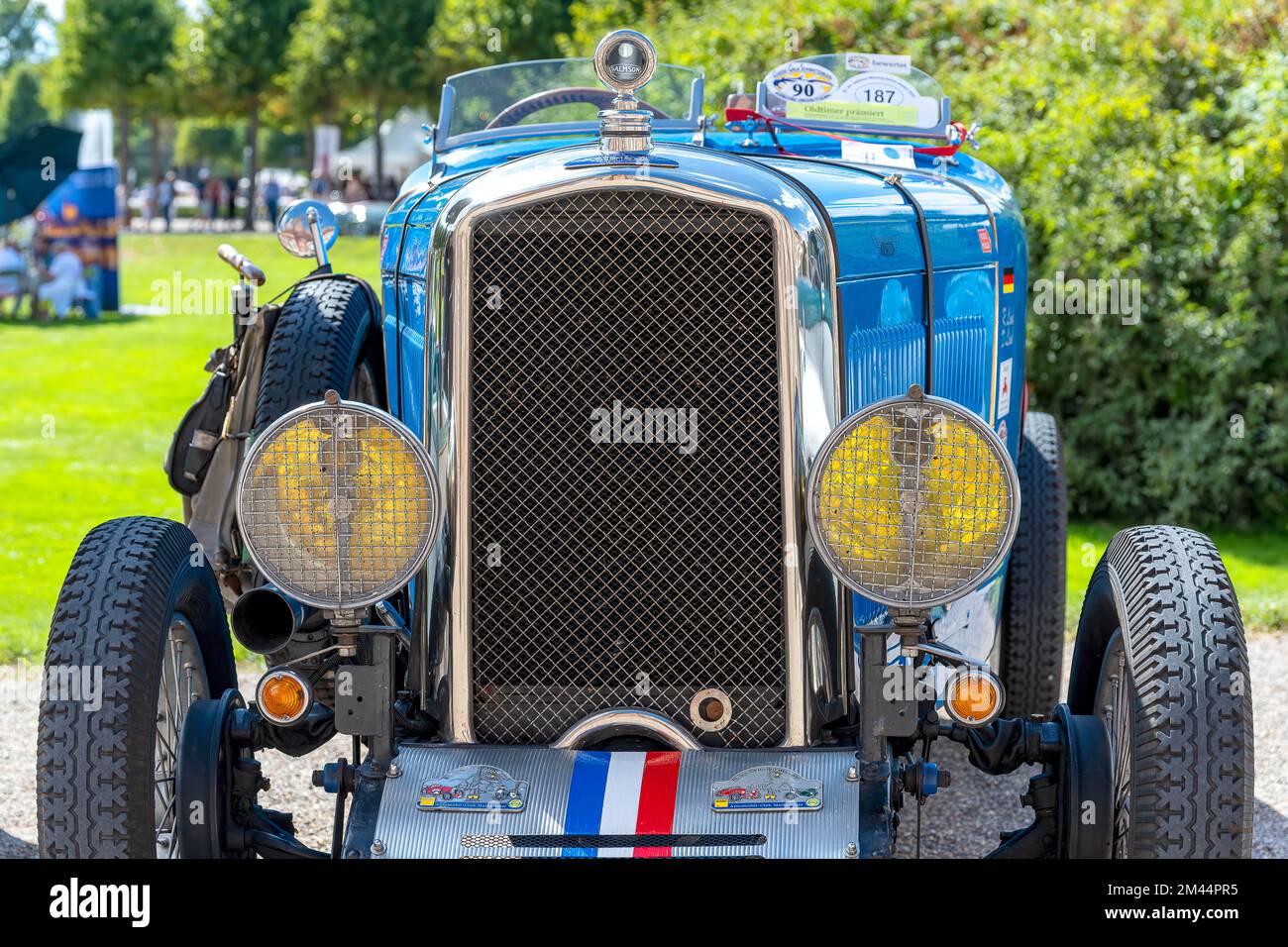 Classic car Salmson S4 Sport, France 1950, 4-cylinder, 1. 301 ccm, 40 ...