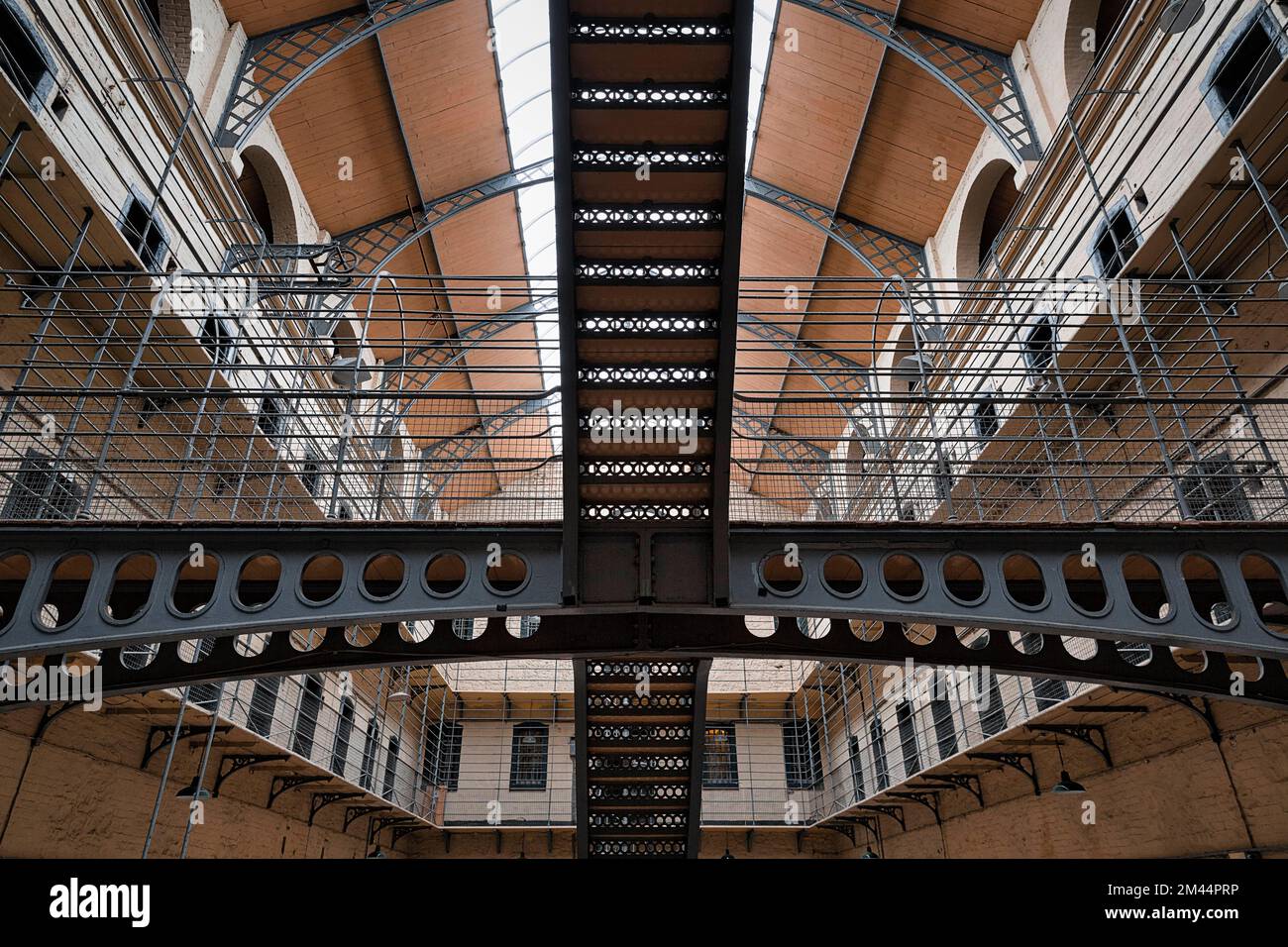Kilmainham Gaol, former restored Victorian-era prison, museum, film set ...