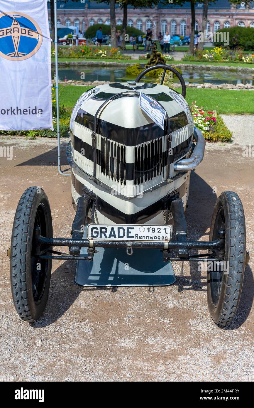 Vintage Grade F2 racing car, Germany 1921, 2-cylinder, 2-stroke, 808 ...