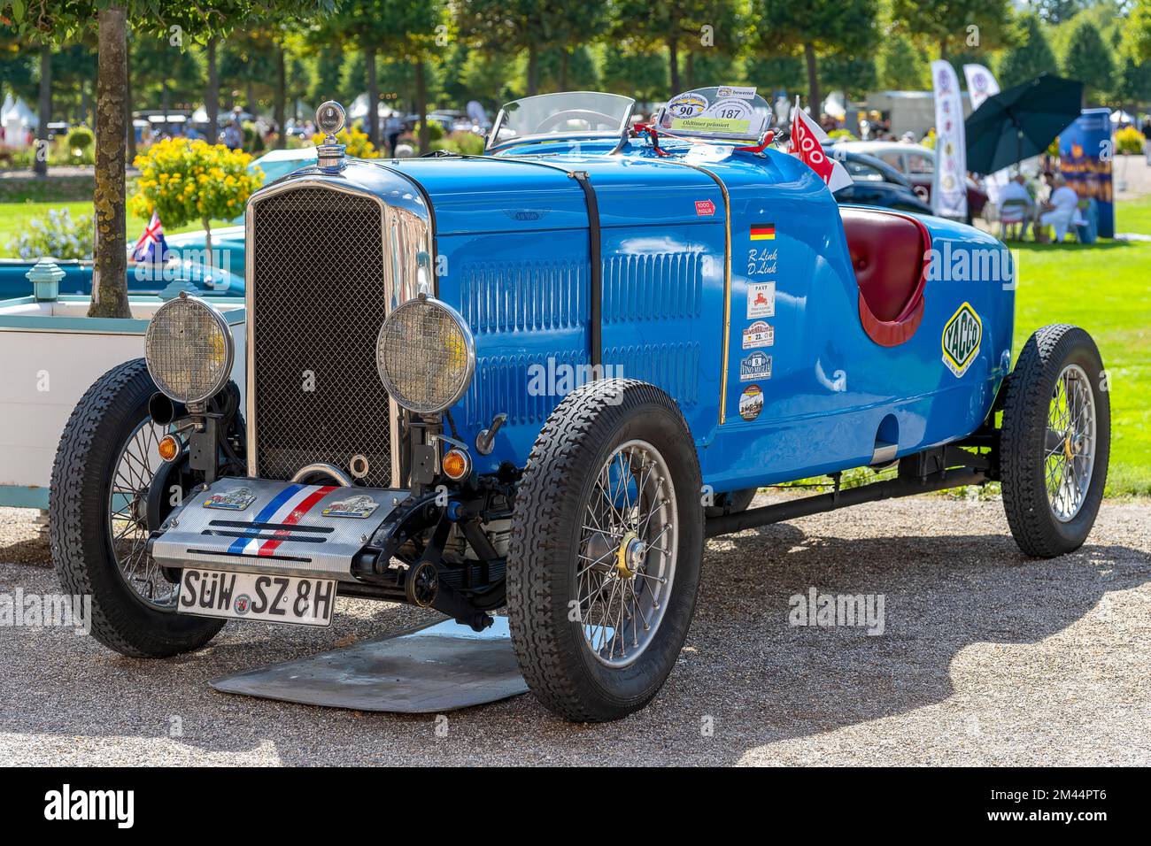 Classic car Salmson S4 Sport, France 1950, 4-cylinder, 1. 301 ccm, 40 ...