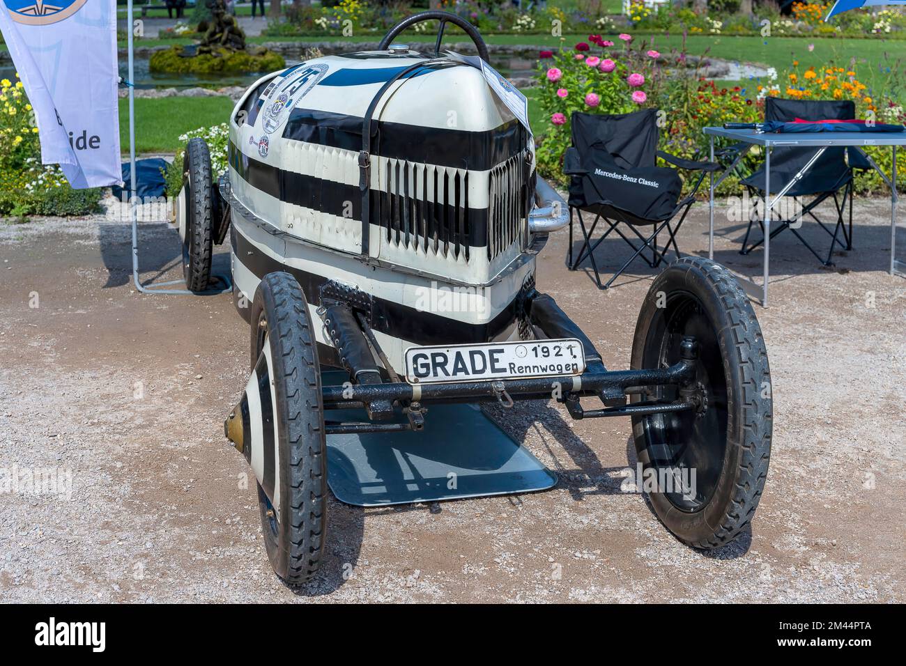 Vintage Grade F2 racing car, Germany 1921, 2-cylinder, 2-stroke, 808 ...