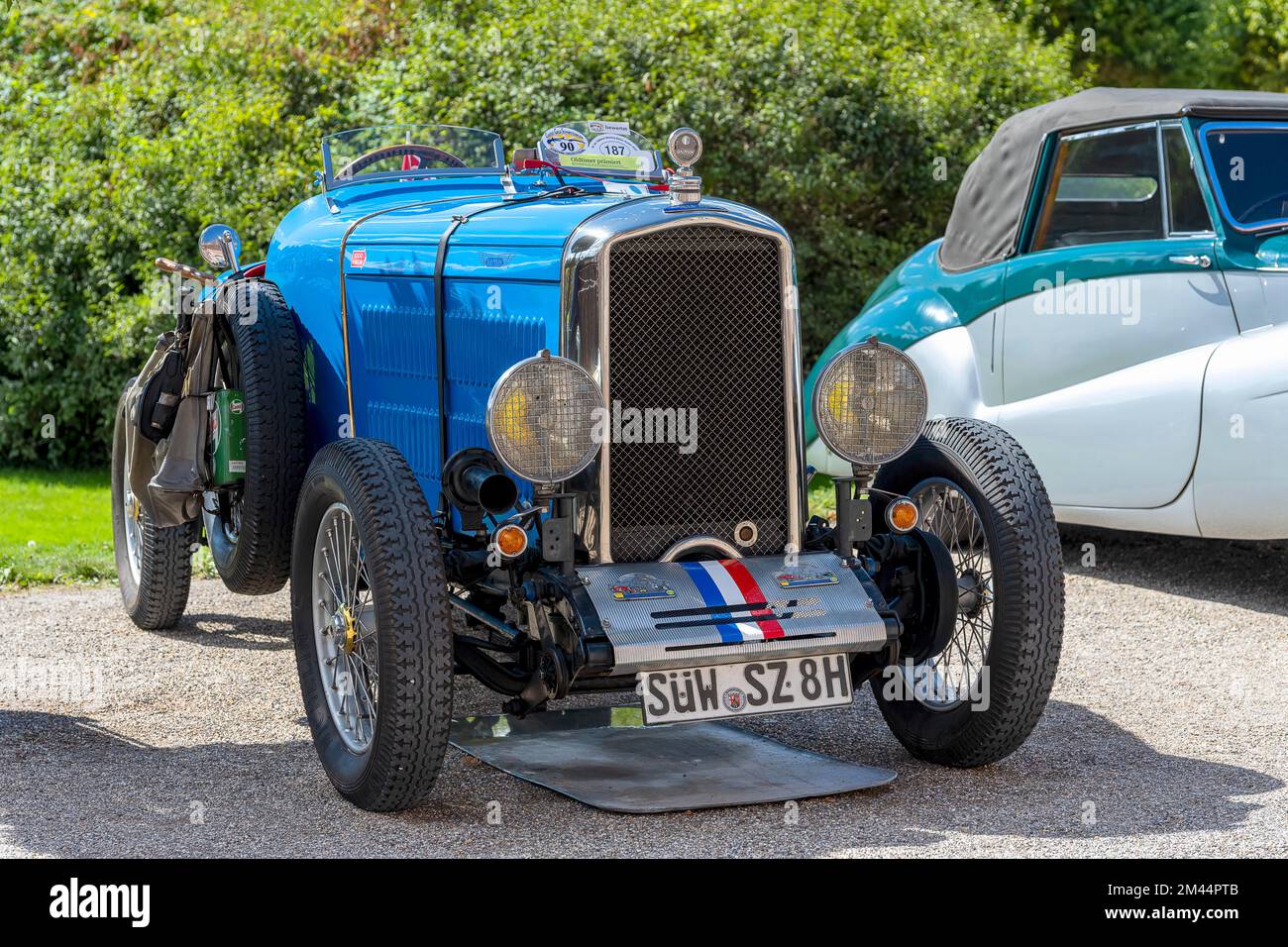Classic car Salmson S4 Sport, France 1950, 4-cylinder, 1. 301 ccm, 40 ...