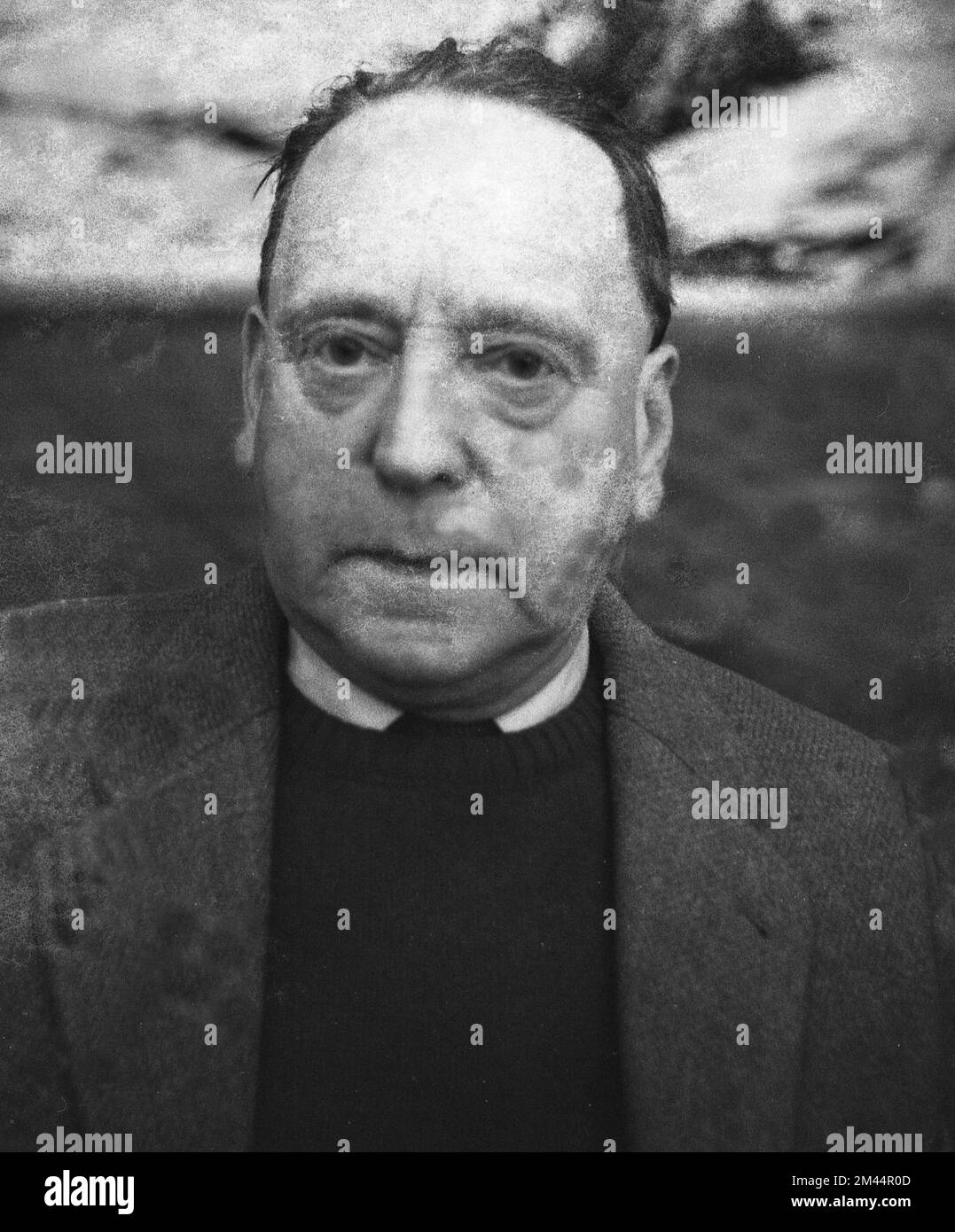The artist and inventor of political photomontage John Haertfield at an ...