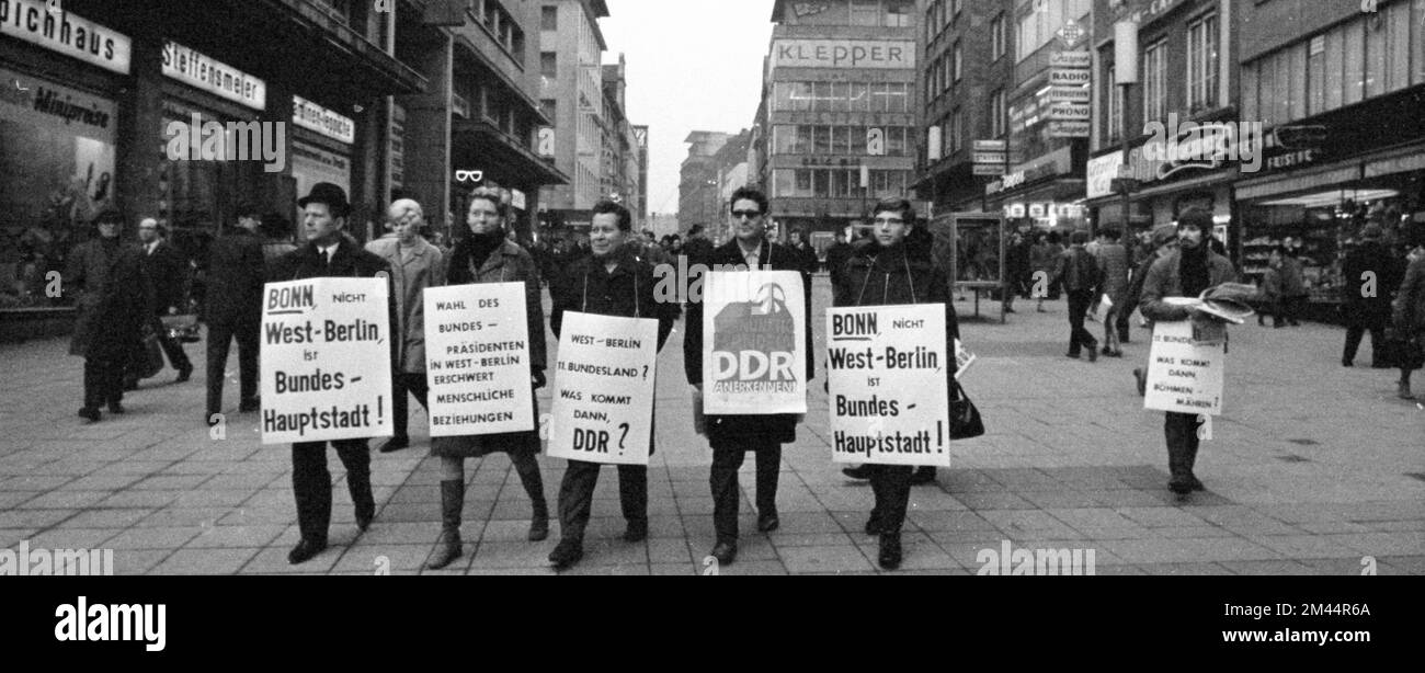 Conferences of the newly founded communist party (DKP) in the years ...