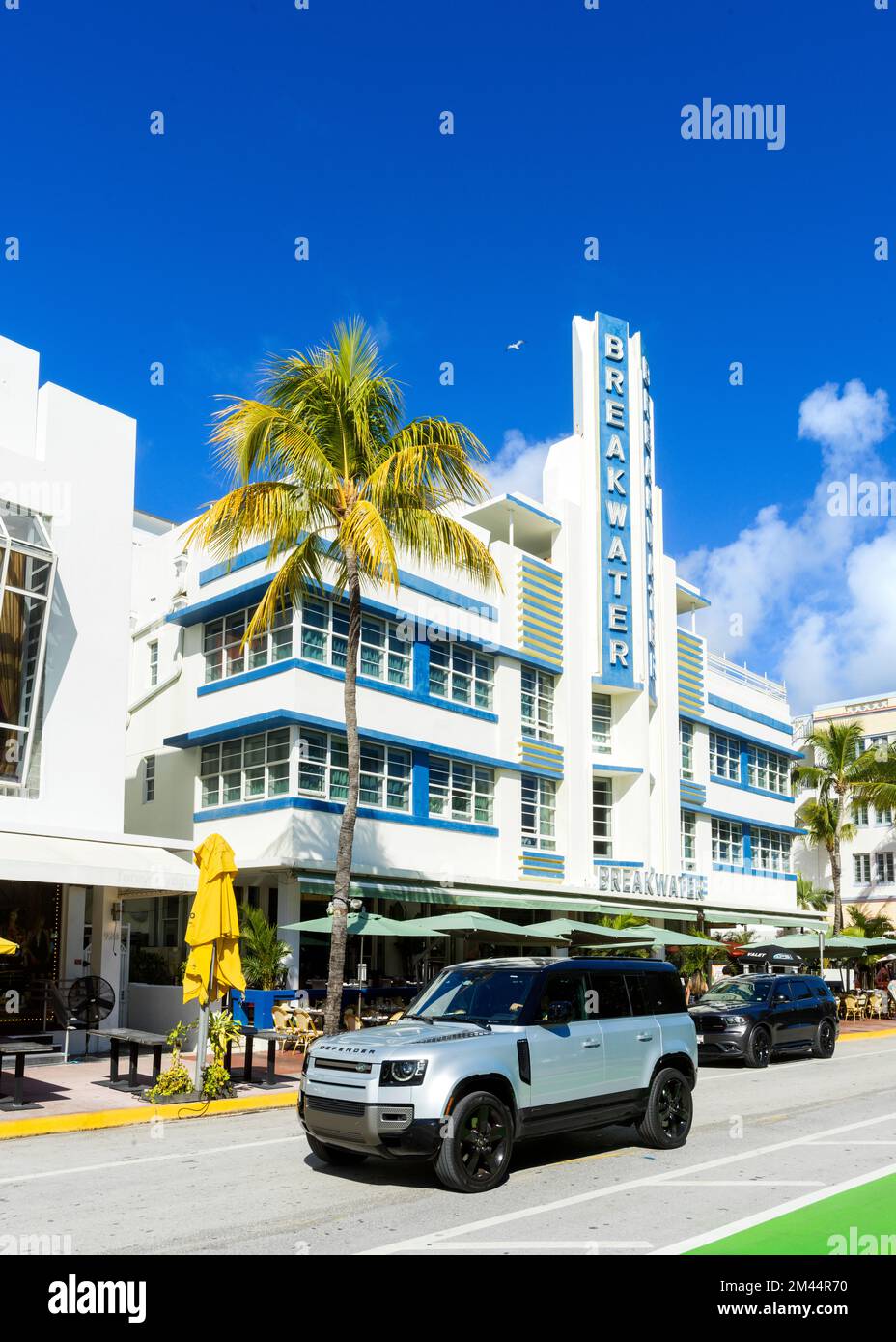 Landrover Discovery, Art Deco District Ocean Drive,South Beach Miami ...