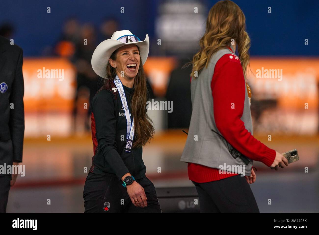CALGARY, CANADA - DECEMBER 18: Ivanie Blondin of Canada during the ...