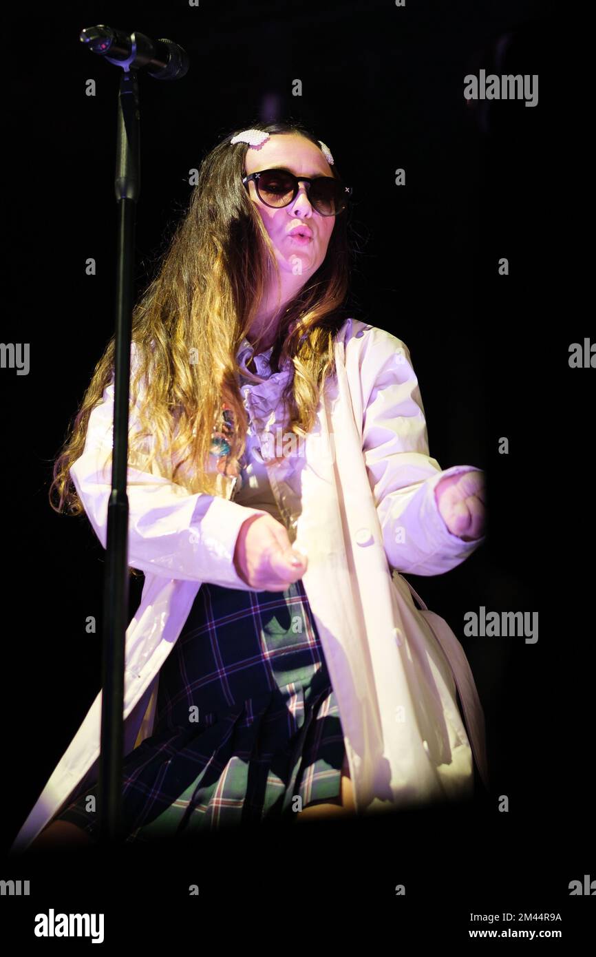 Madrid, Spain. 18th Dec, 2022. The singer Rigoberta Bandini, performs ...