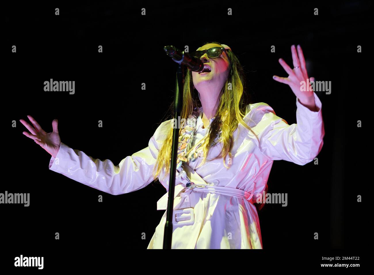 Madrid, Spain - 18 Dec 2022 The singer Rigoberta Bandini, performs ...