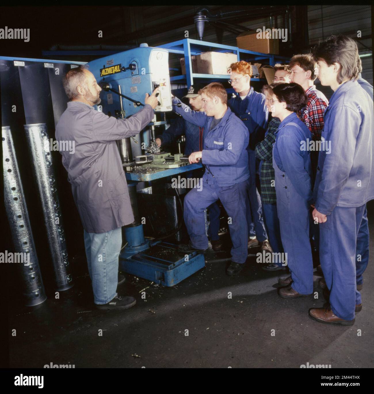 The refuse collection vehicles, some of which were manufactured by ...