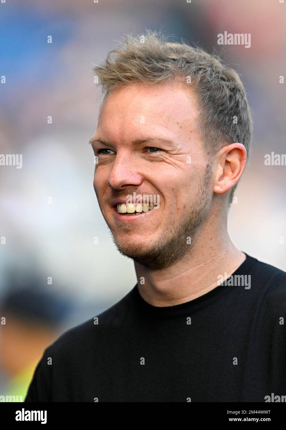 Coach Julian Nagelsmann FC Bayern Munich FCB, PreZero Arena, Sinsheim ...