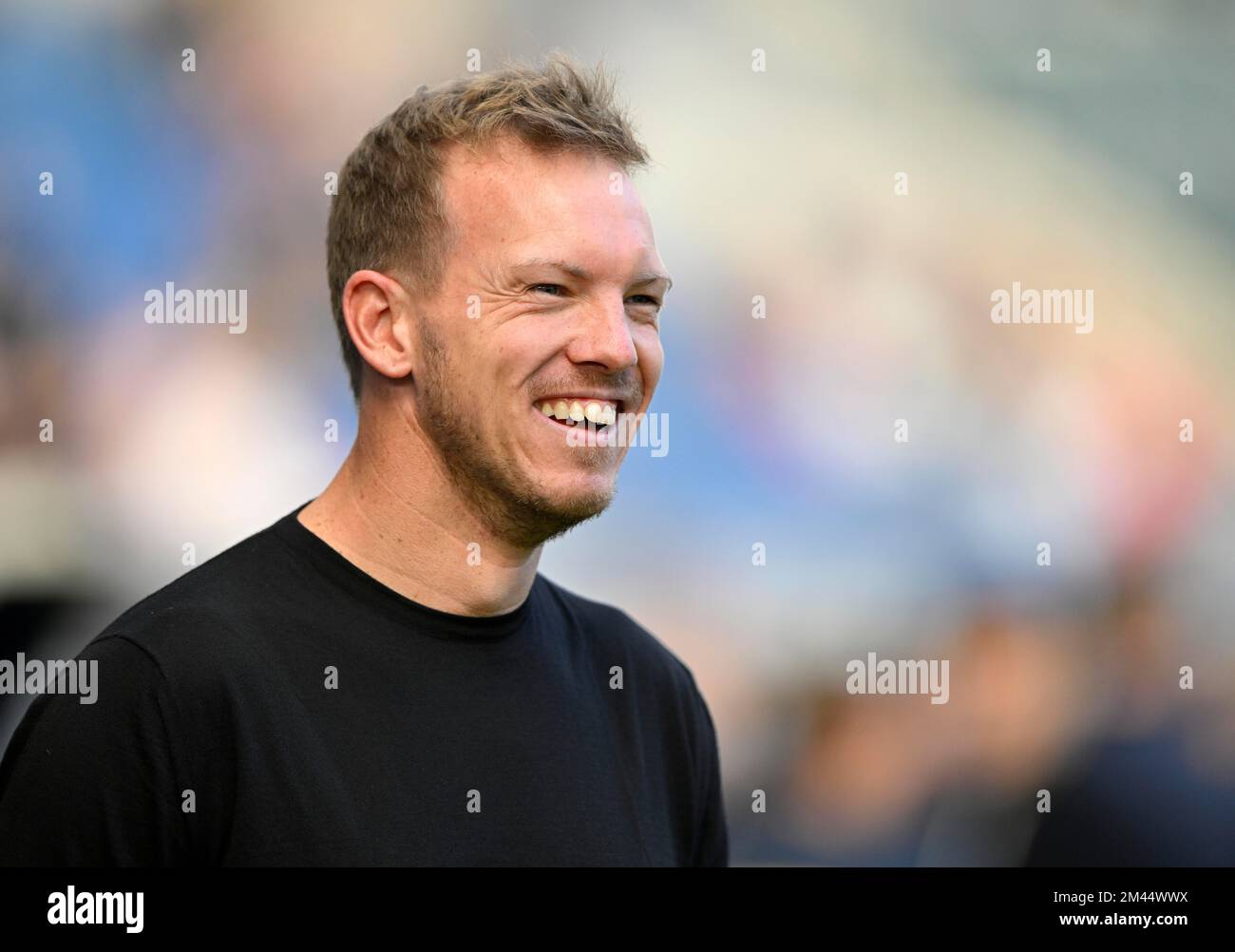 Coach Julian Nagelsmann FC Bayern Munich FCB, PreZero Arena, Sinsheim ...