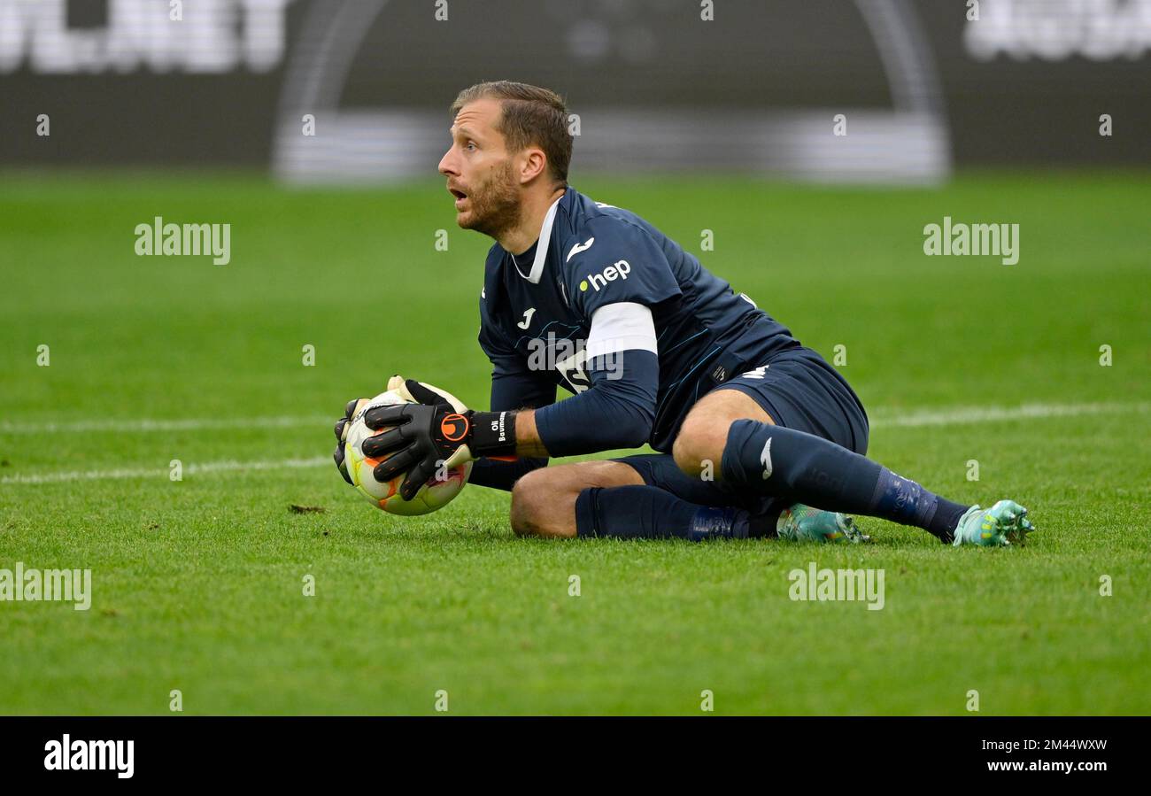Goalkeeper Oliver Baumann TSG 1899 Hoffenheim, PreZero Arena, Sinsheim ...
