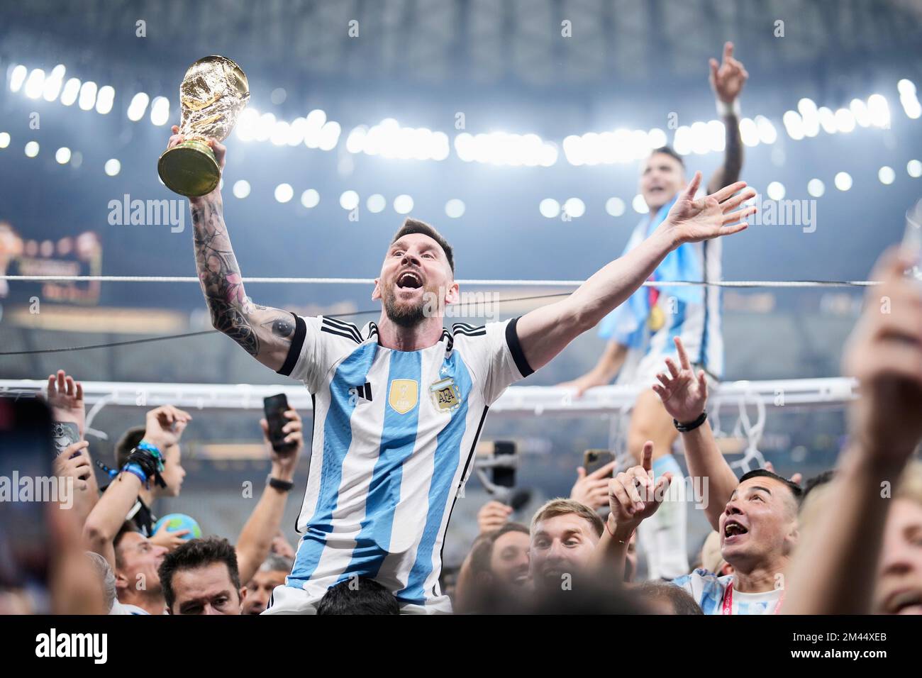 Lusail, Qatar. 18th Dec, 2022. Lionel Messi (ARG) Football/Soccer ...