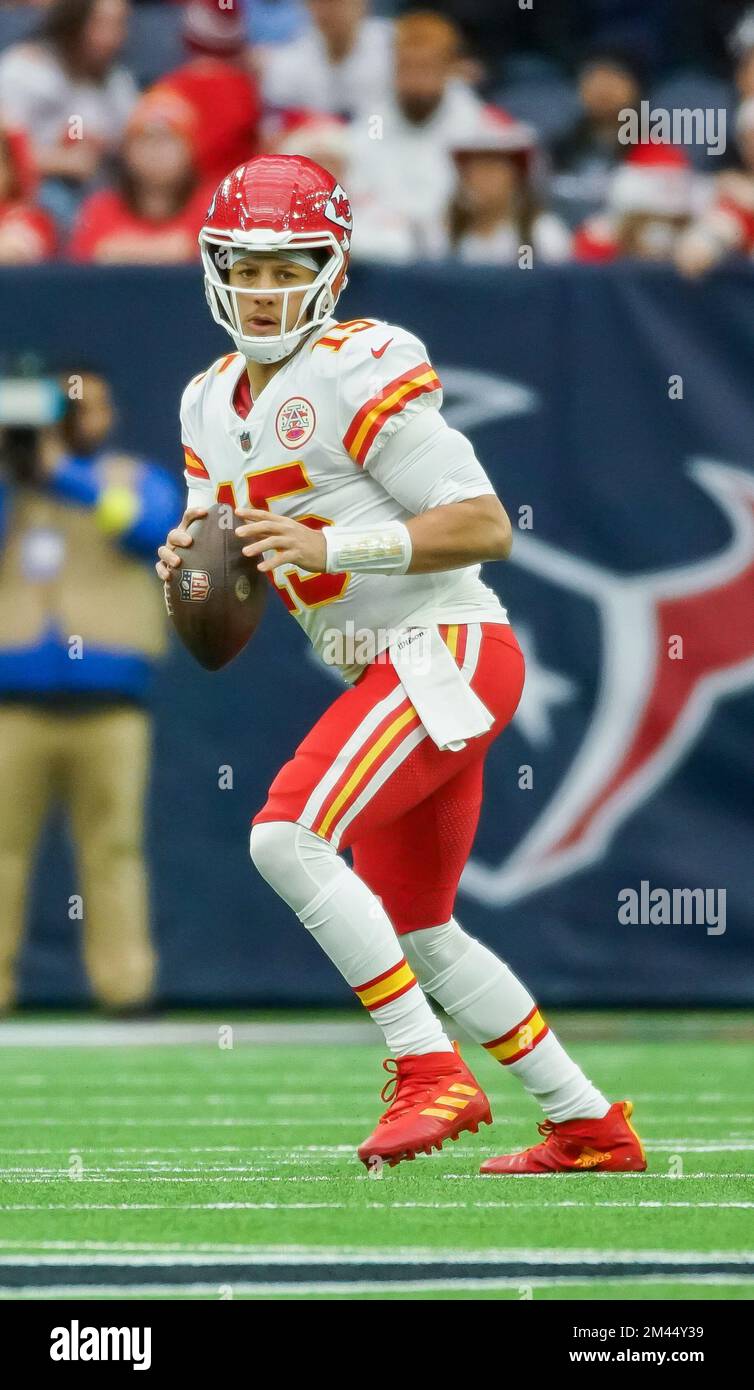 Houston, USA. 18th Dec, 2022. Kansas City Chiefs quarterback PATRICK ...