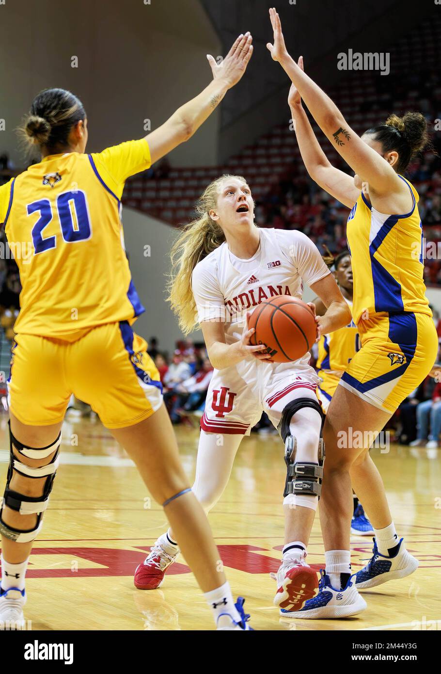 Bloomington, United States. 18th Dec, 2022. Indiana Hoosiers guard ...