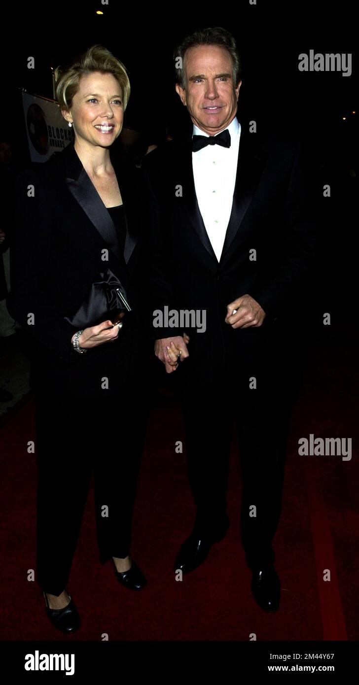Annette Bening & Warren Beatty attending the 7th Annual Blockbuster ...