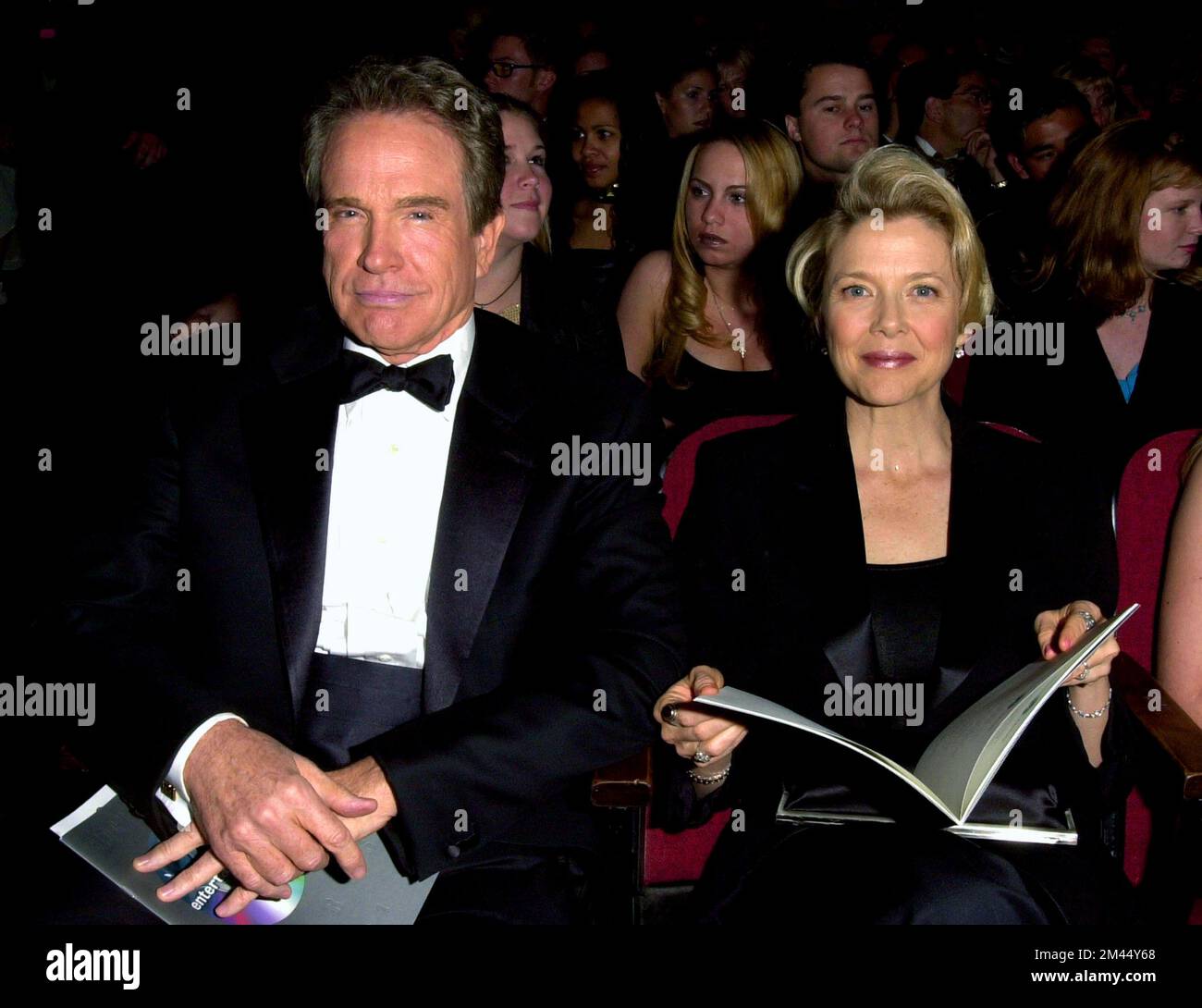 Annette Bening & Warren Beatty attending the 7th Annual Blockbuster ...