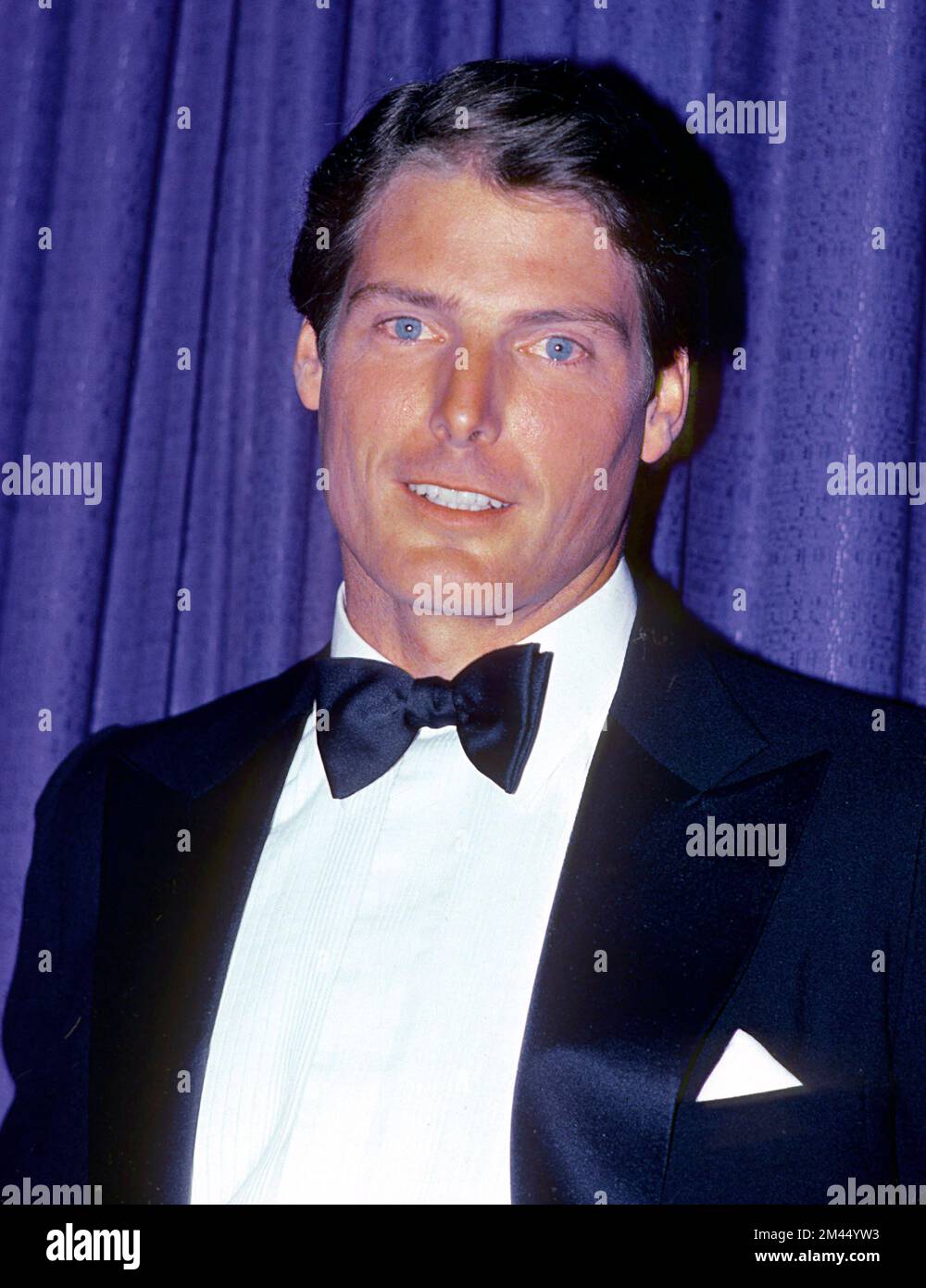 Christopher Reeves attending the 1984 pre Olympic gala Credit: Ron ...