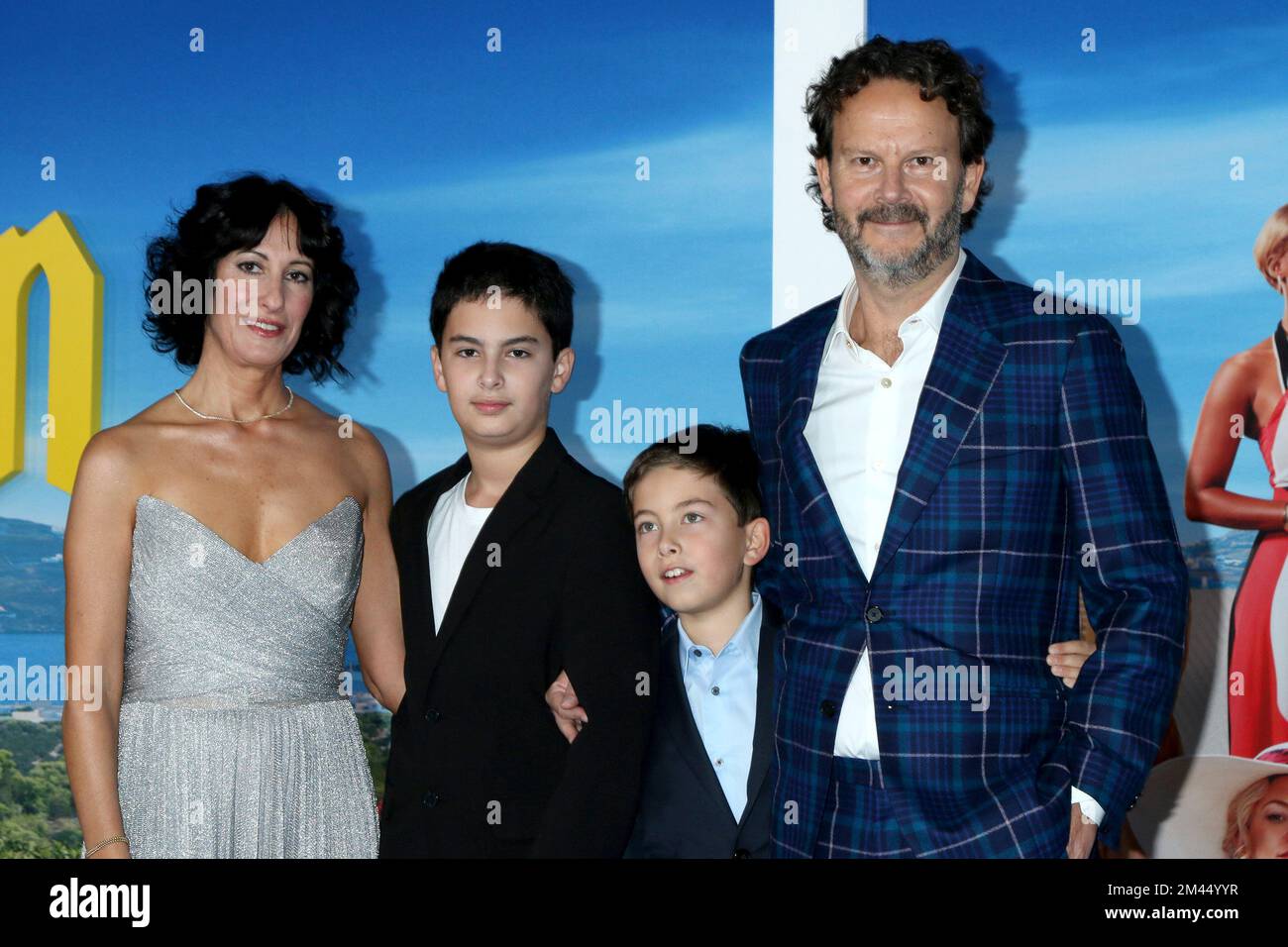 LOS ANGELES - NOV 14: Ram Bergman, family at the "Glass Onion - A ...