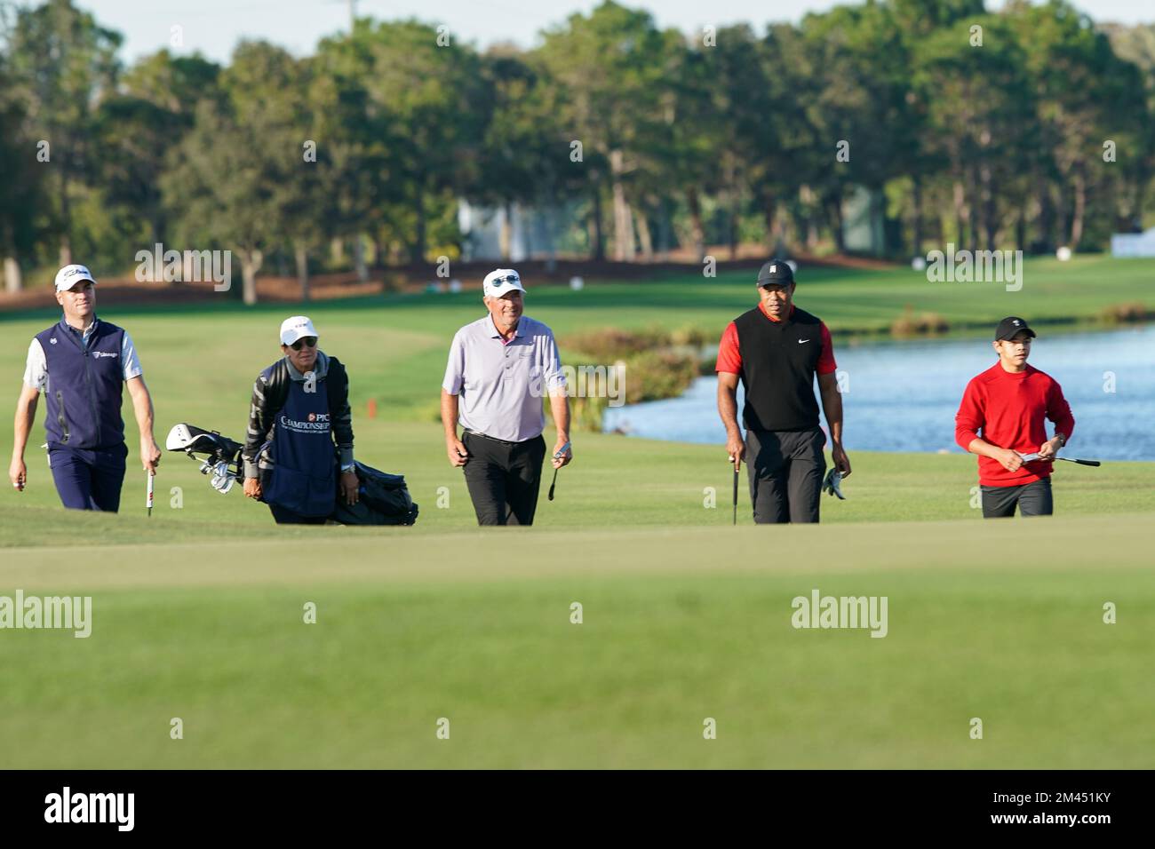 Orlando, Florida, USA. 18th Dec, 2022. (L-R) Justin Thomas, Jani Thomas ...
