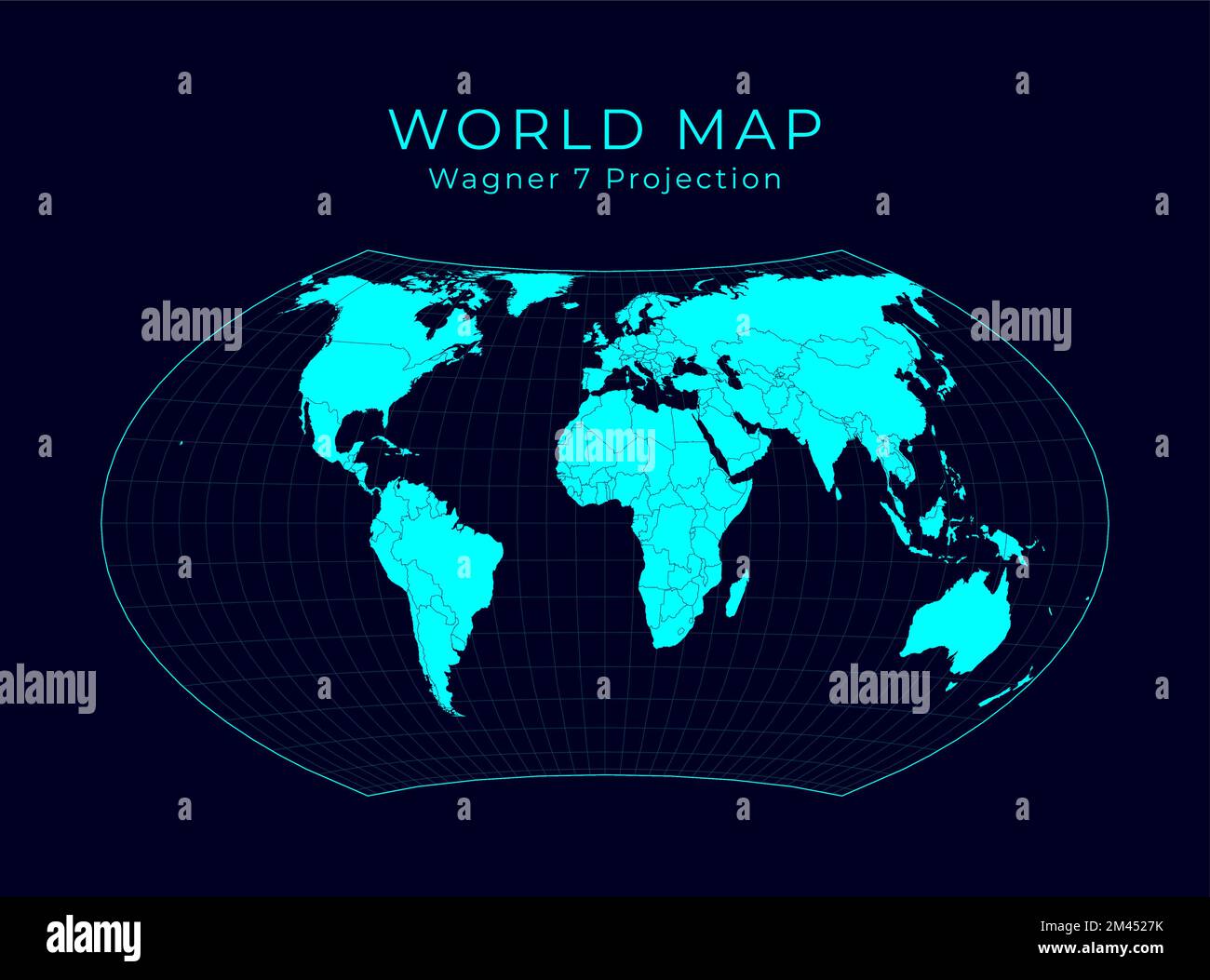 Map of wagner Stock Vector Images - Alamy