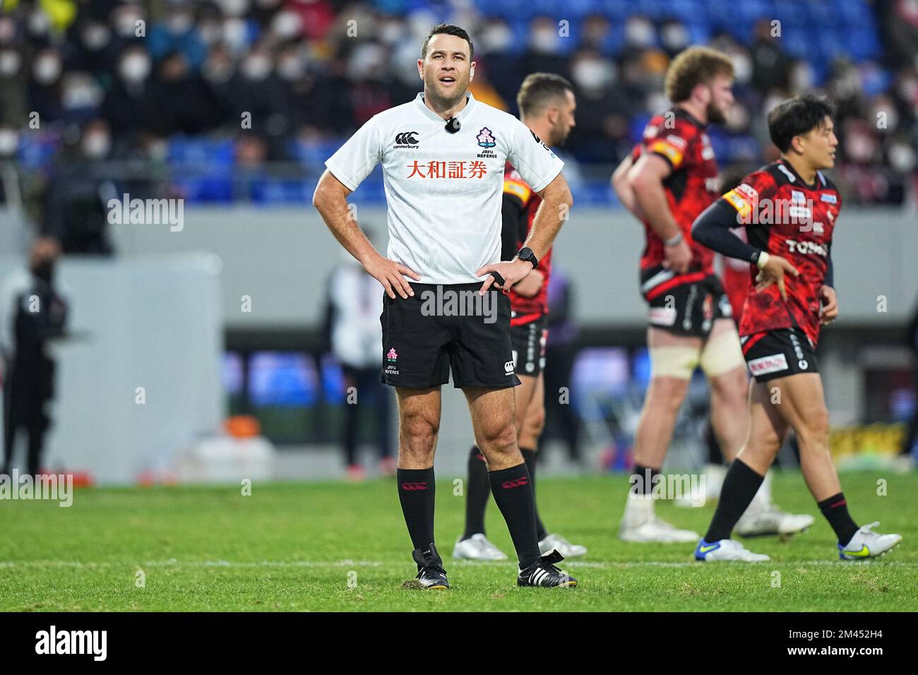 Kumagaya Rugby Stadium, Saitama, Japan. 17th Dec, 2022. Ben O'Keefe ...