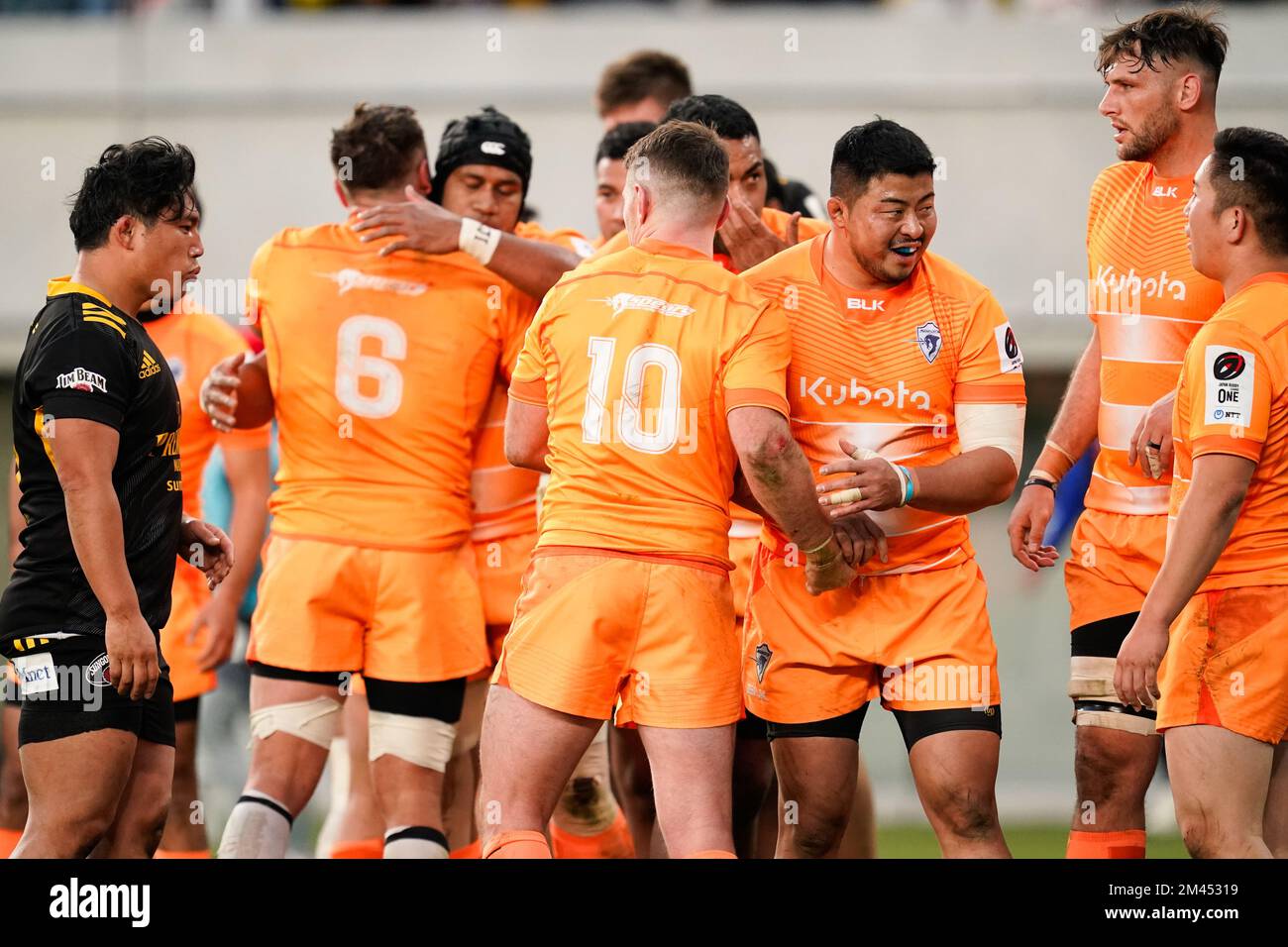 Chofu City, Tokyo, Japan. 18th Dec, 2022. Kubota Spears Funabashi TOKYO ...